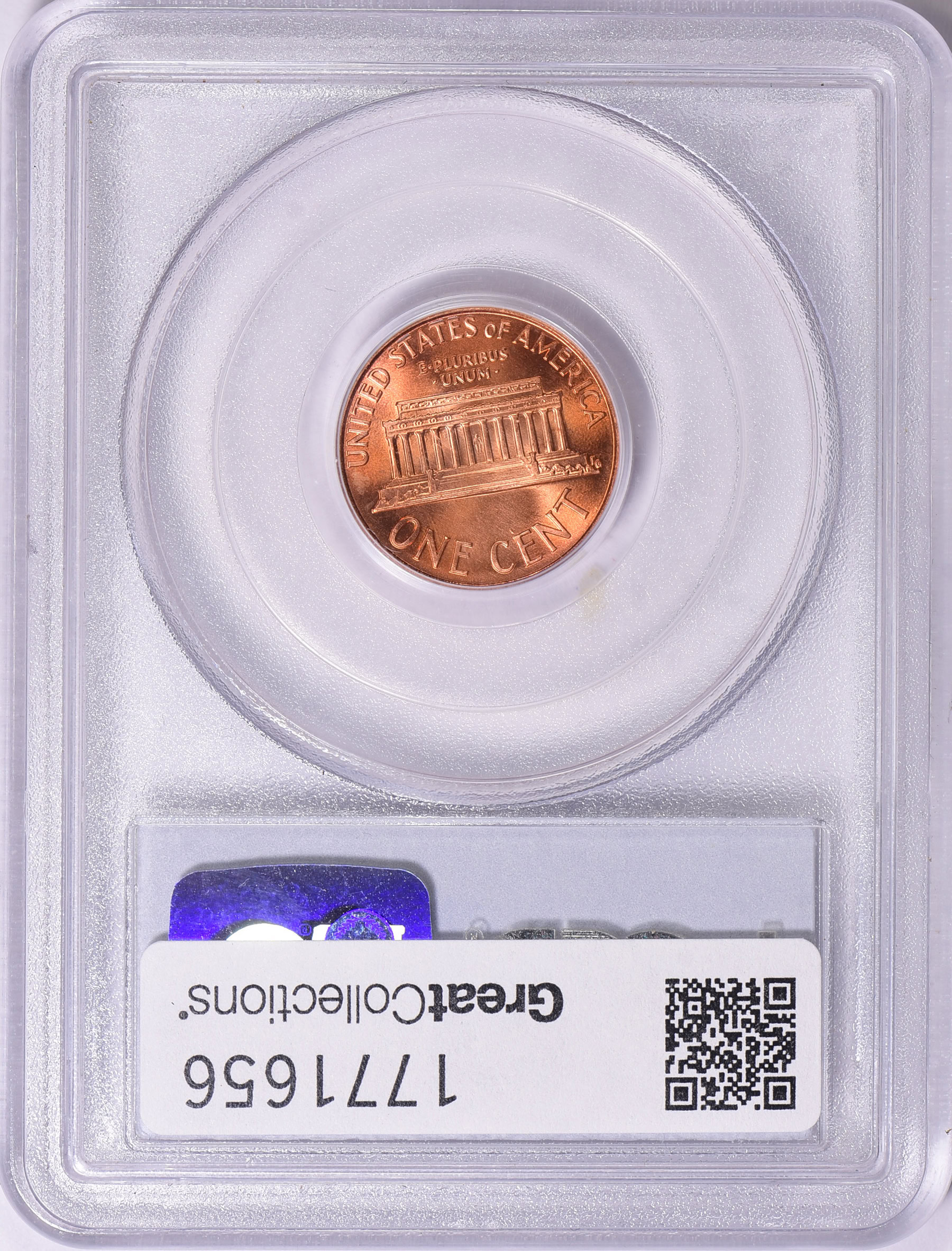2000 Lincoln Cent Wide AM PCGS MS-65 RD (Item 1771656 ...