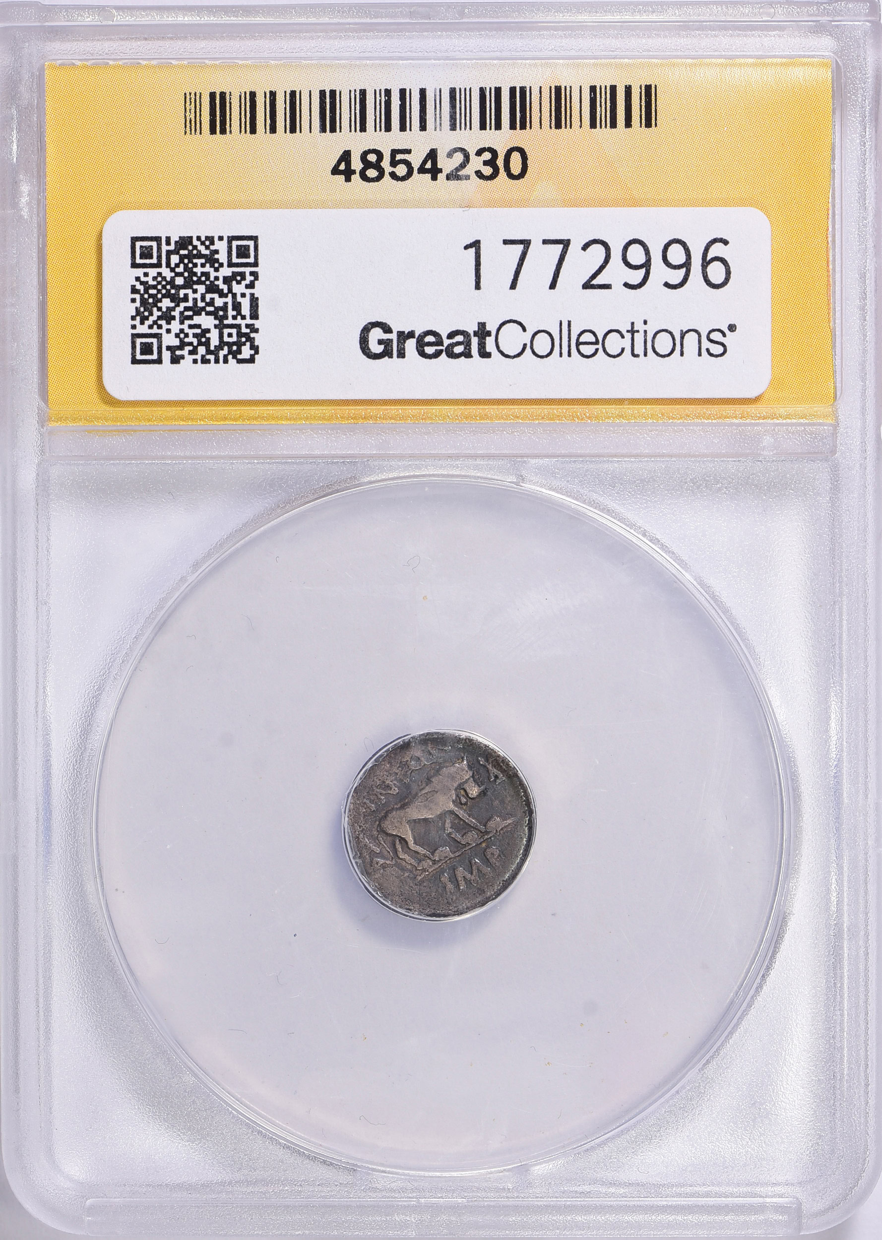 Ancient Roman Imperatorial, Fulvia Wife of Marc Antony (Died 40 B.C.) c ...