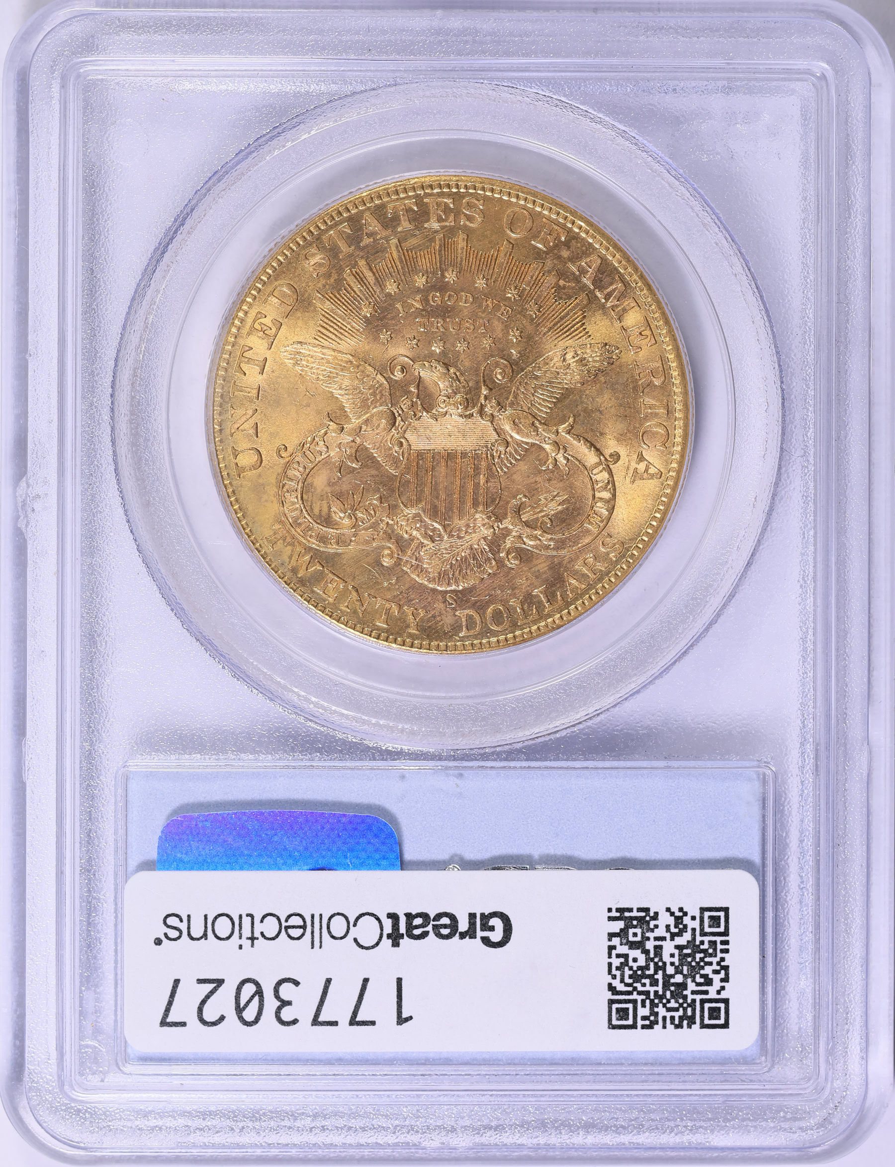 1905-S Liberty Gold Double Eagle PCGS MS-61 (Item 1773027 ...