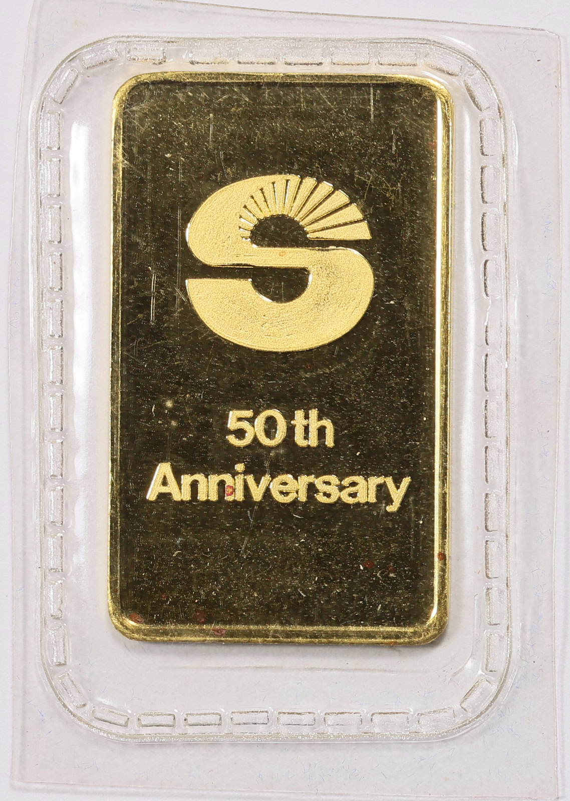 ND Gold 1/4oz Johnson Matthey Ingot/Bar Uncertified (AGW = 0.2497 oz ...