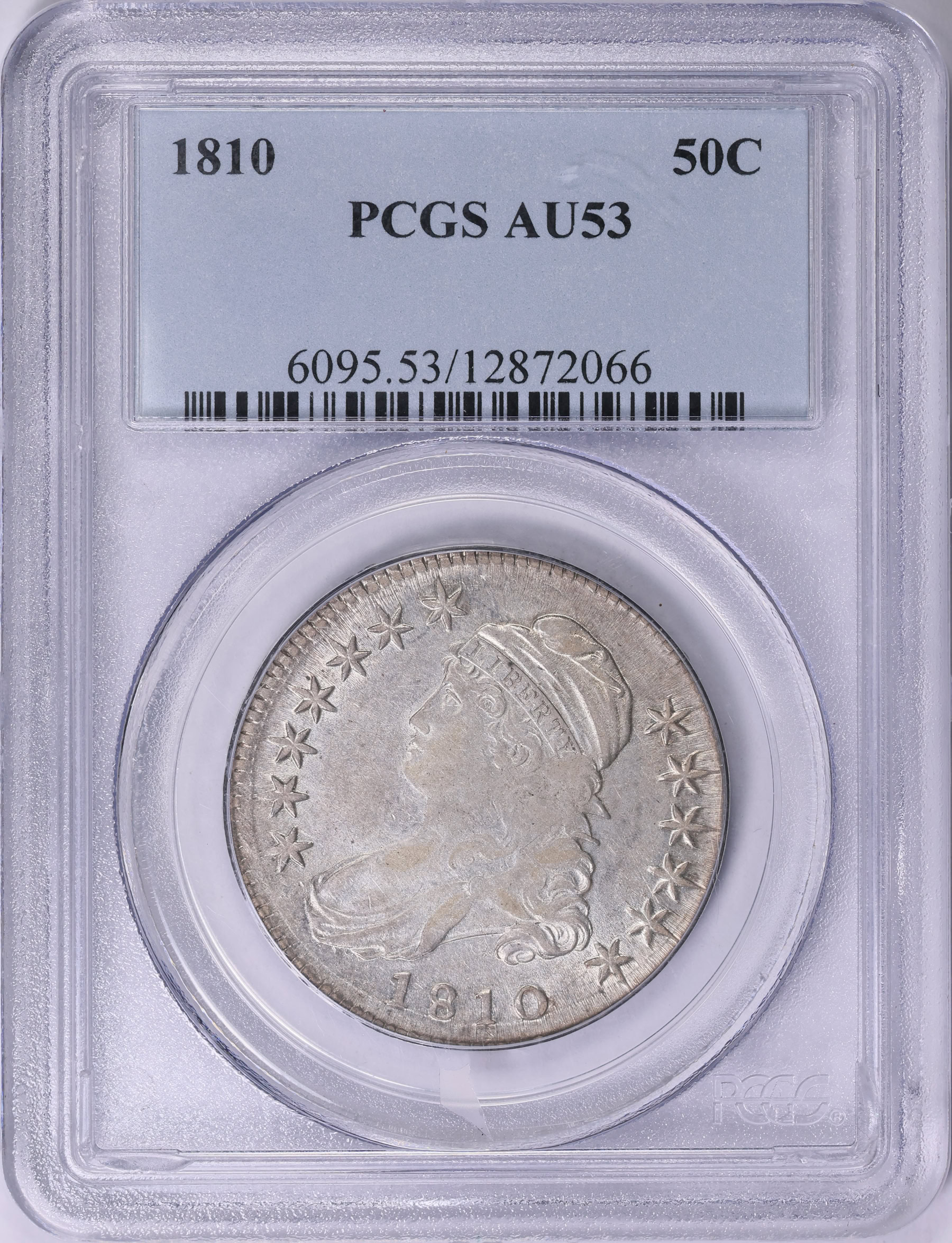 1810 Capped Bust Half Dollar PCGS AU-53 (Item 1774433) | GreatCollections Coin Auctions