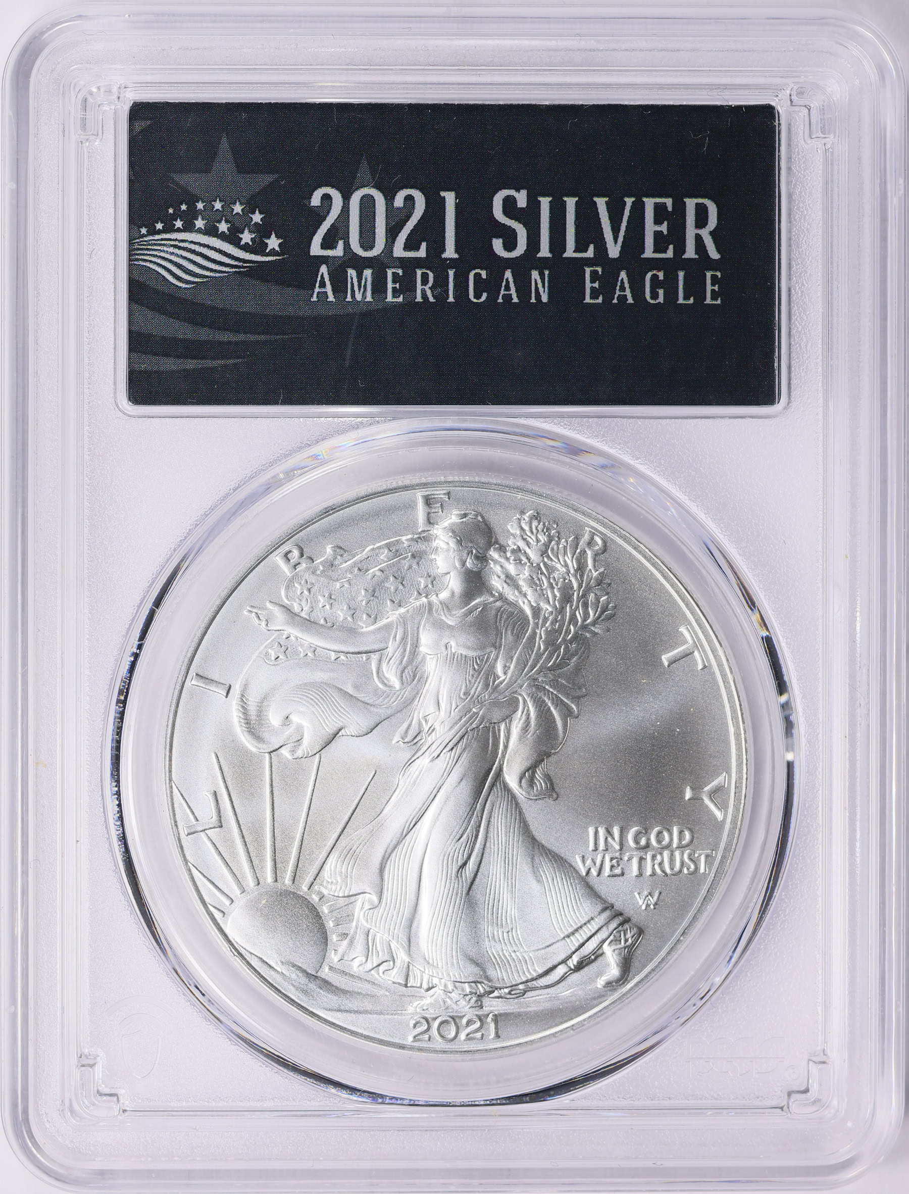 2021 $1 Silver Eagle Type 2 First Day of Issue PCGS MS-70 (Item 1774714) | GreatCollections Coin ...