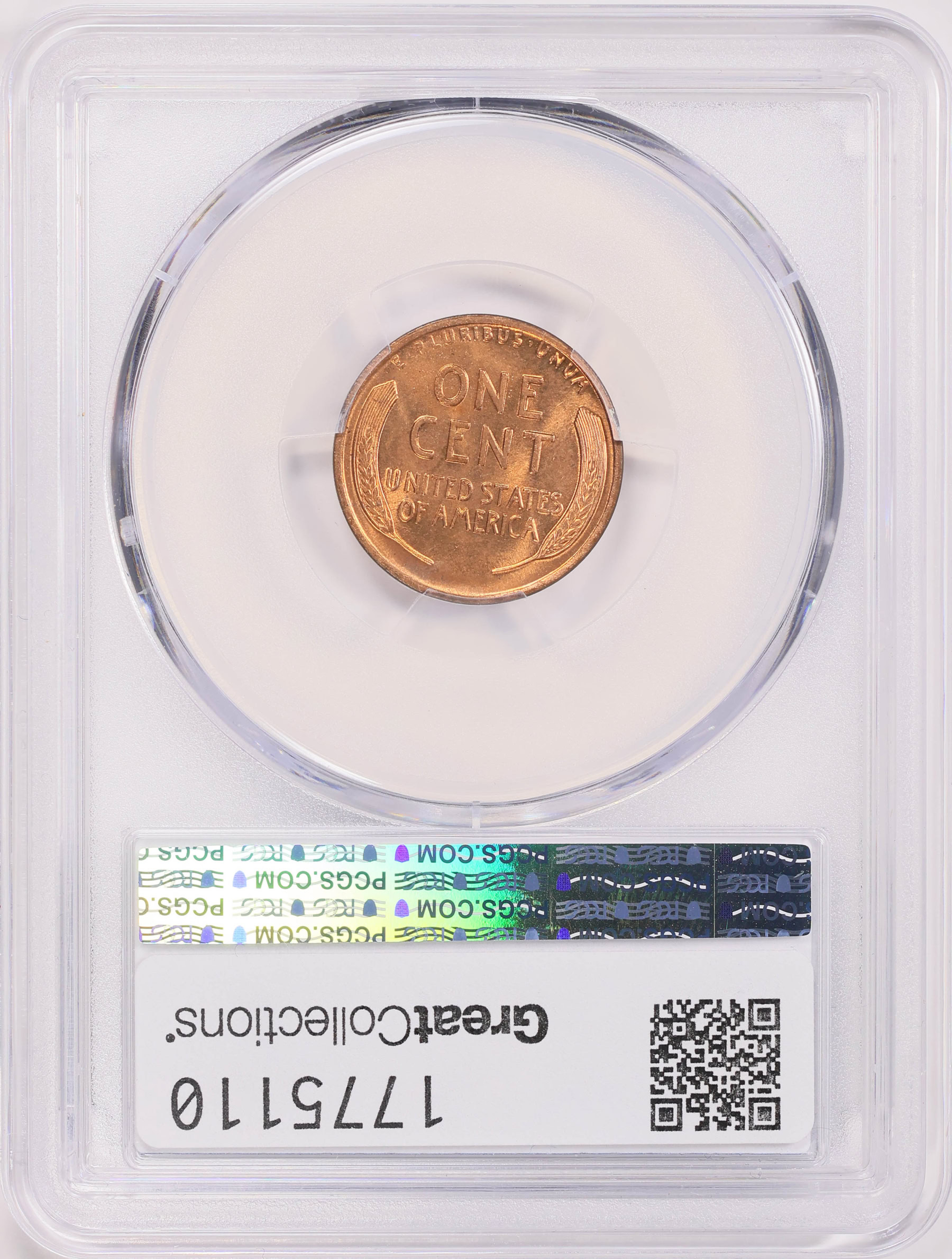 1916-D Lincoln Cent PCGS MS-65 RD (Item 1775110) | GreatCollections Coin Auctions
