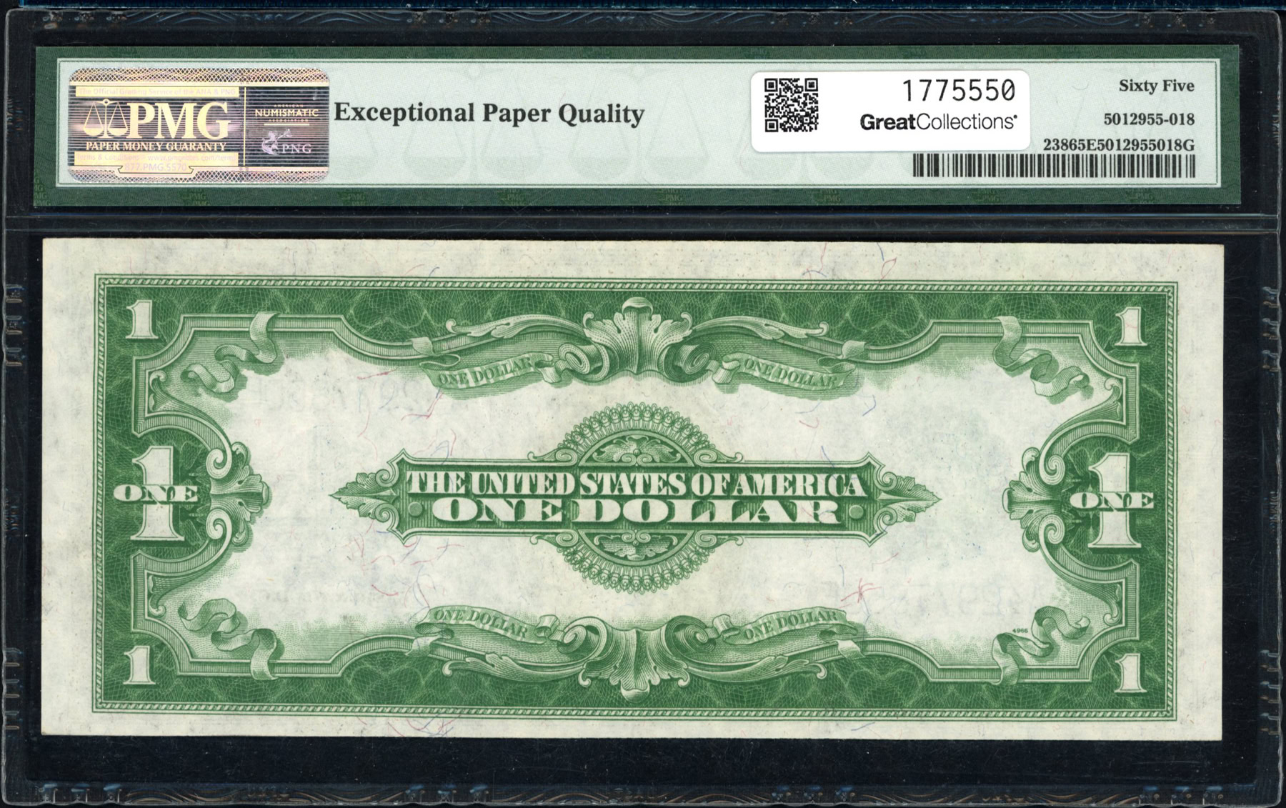 Fr. 238 1923 $1 Silver Certificate Note Woods / White PMG Gem Uncirculated 65 EPQ | PMG Cert ...