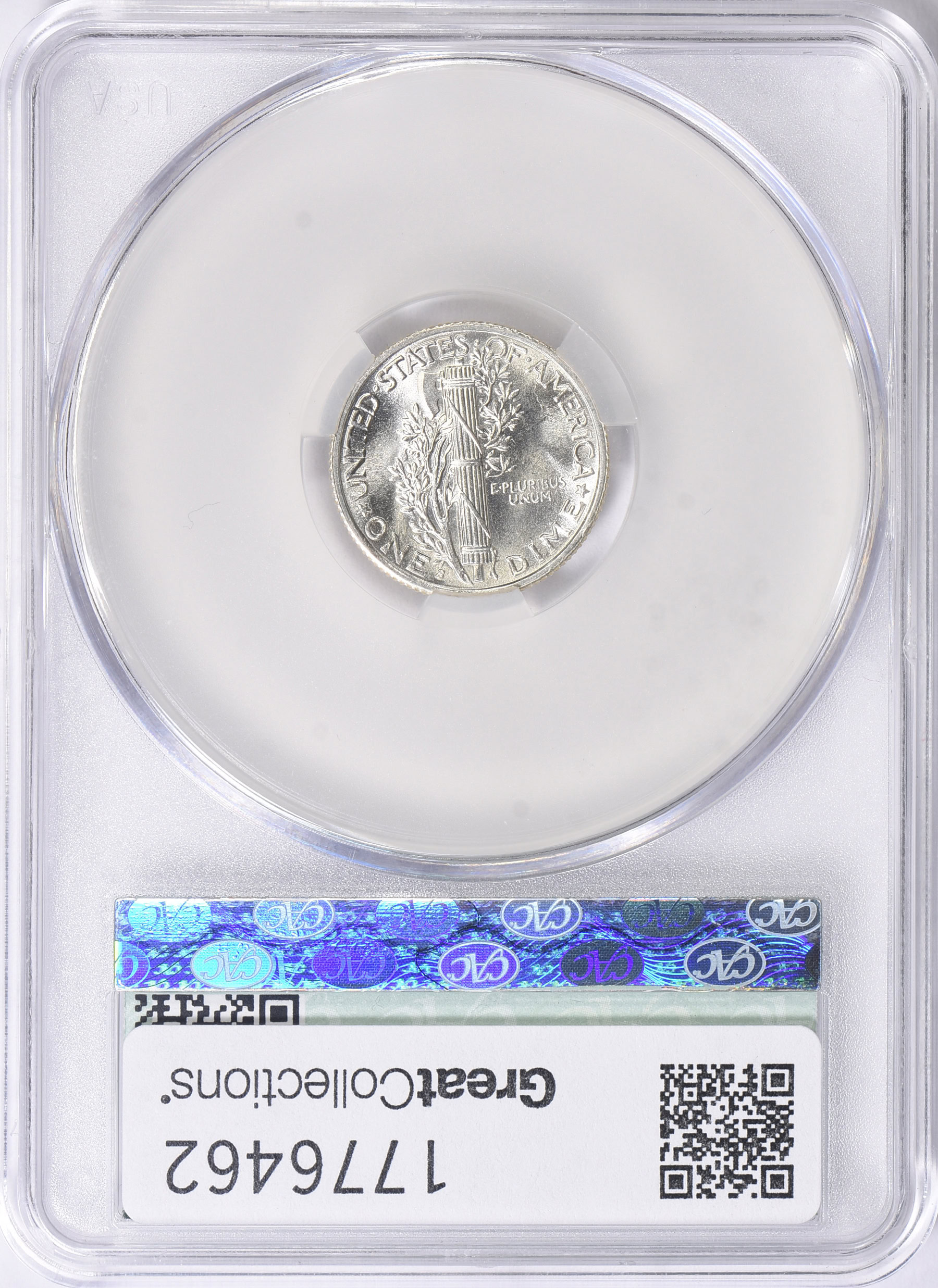 1940-S Mercury Dime Doubled Die Obverse & Doubled Die Reverse FS-101/801 CACG MS-67 FB (Item ...