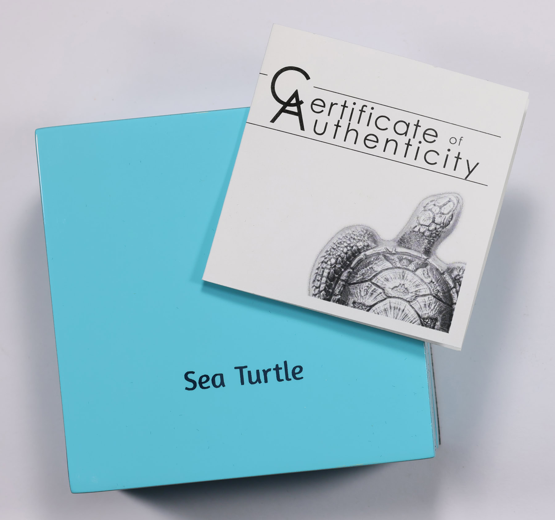 Palau 2017 Silver $10 Sea Turtle KM-542 With Case of Issue PCGS MS-69 ...