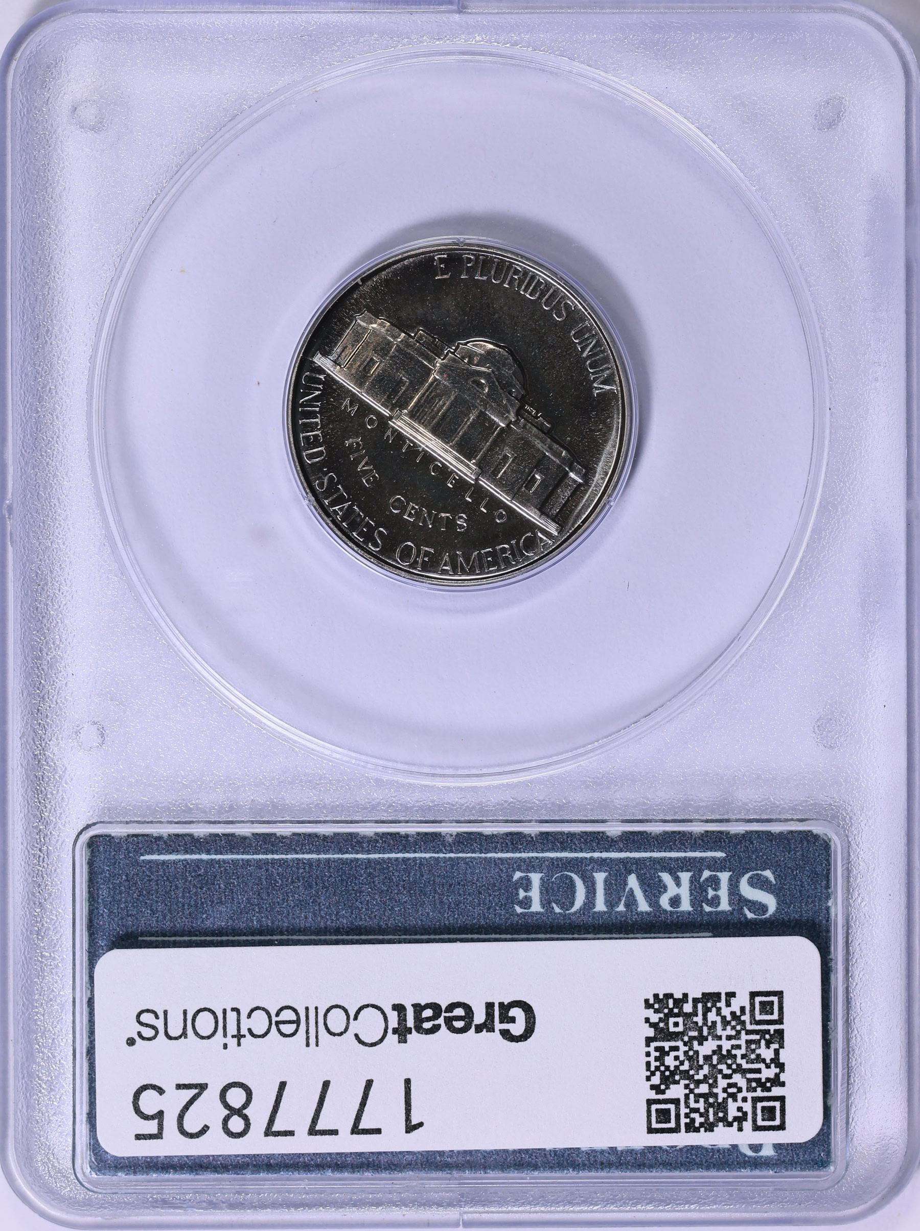 1952 Jefferson Nickel PCGS Proof-66 OGH (1st Gen) (Toned) (Item 1777825) | GreatCollections Coin ...