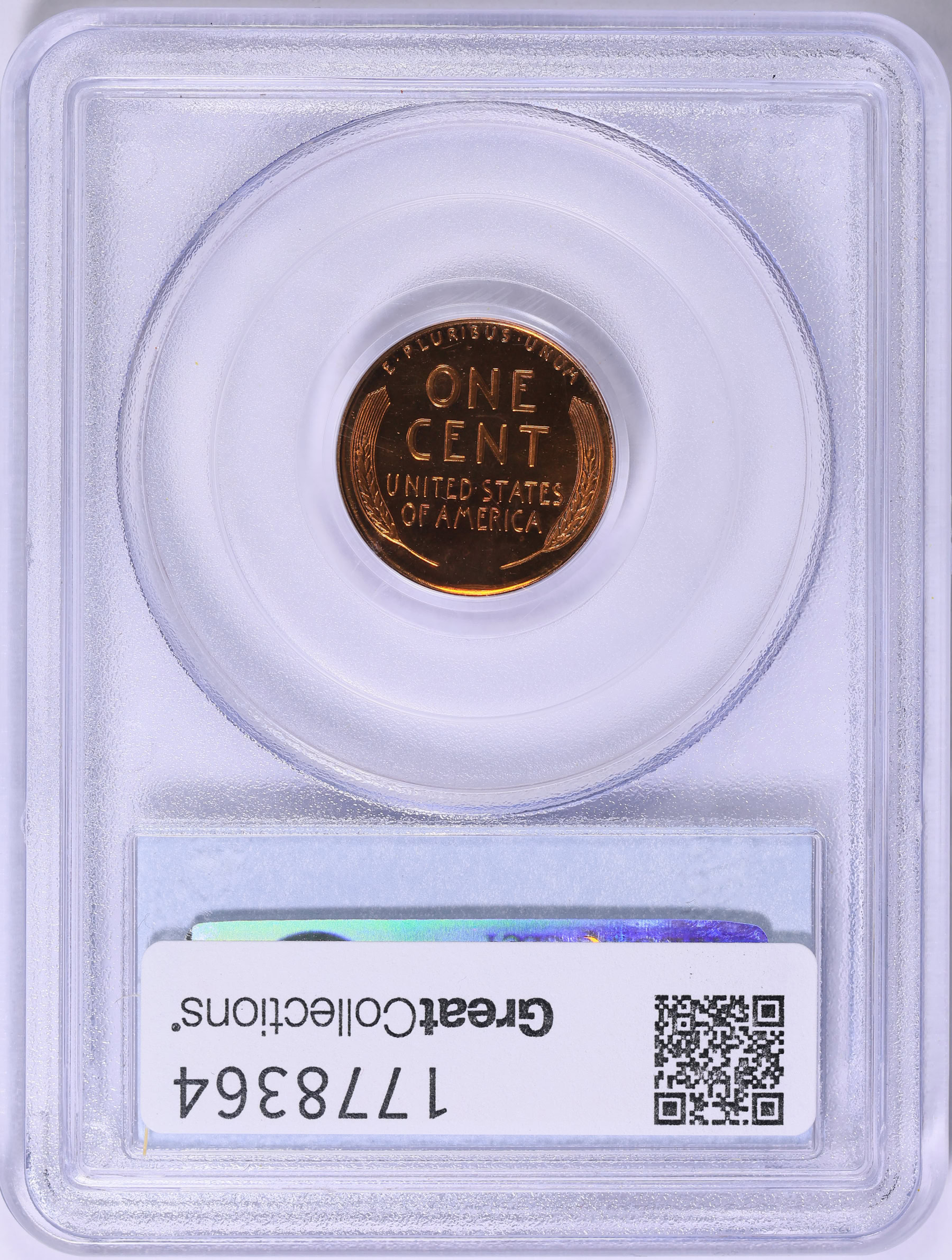 1955 Lincoln Cent PCGS Proof-66 DCAM (Item 1778364) | GreatCollections ...