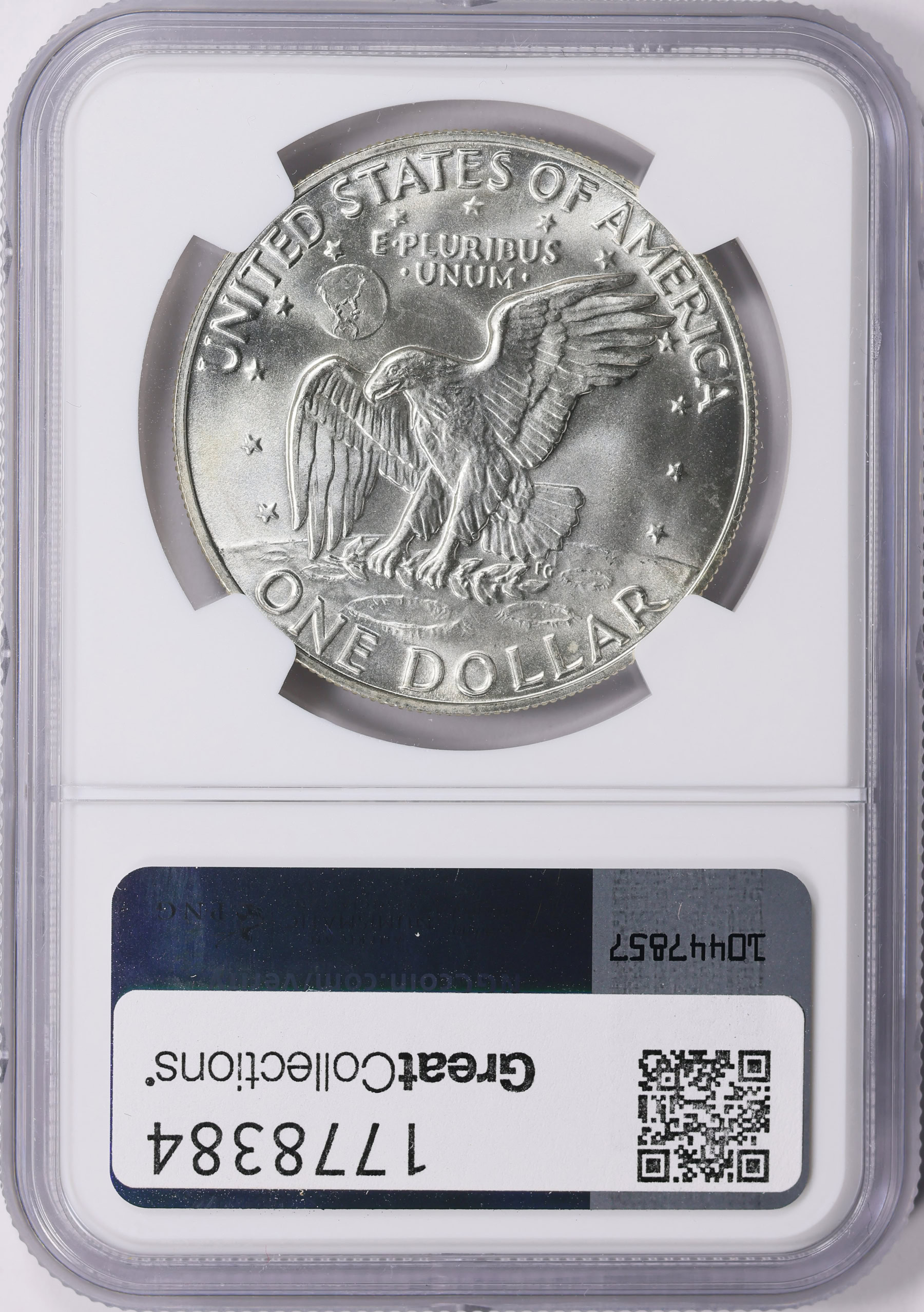 1974-S Eisenhower Dollar Silver NGC MS-68 (Item 1778384) | GreatCollections Coin Auctions
