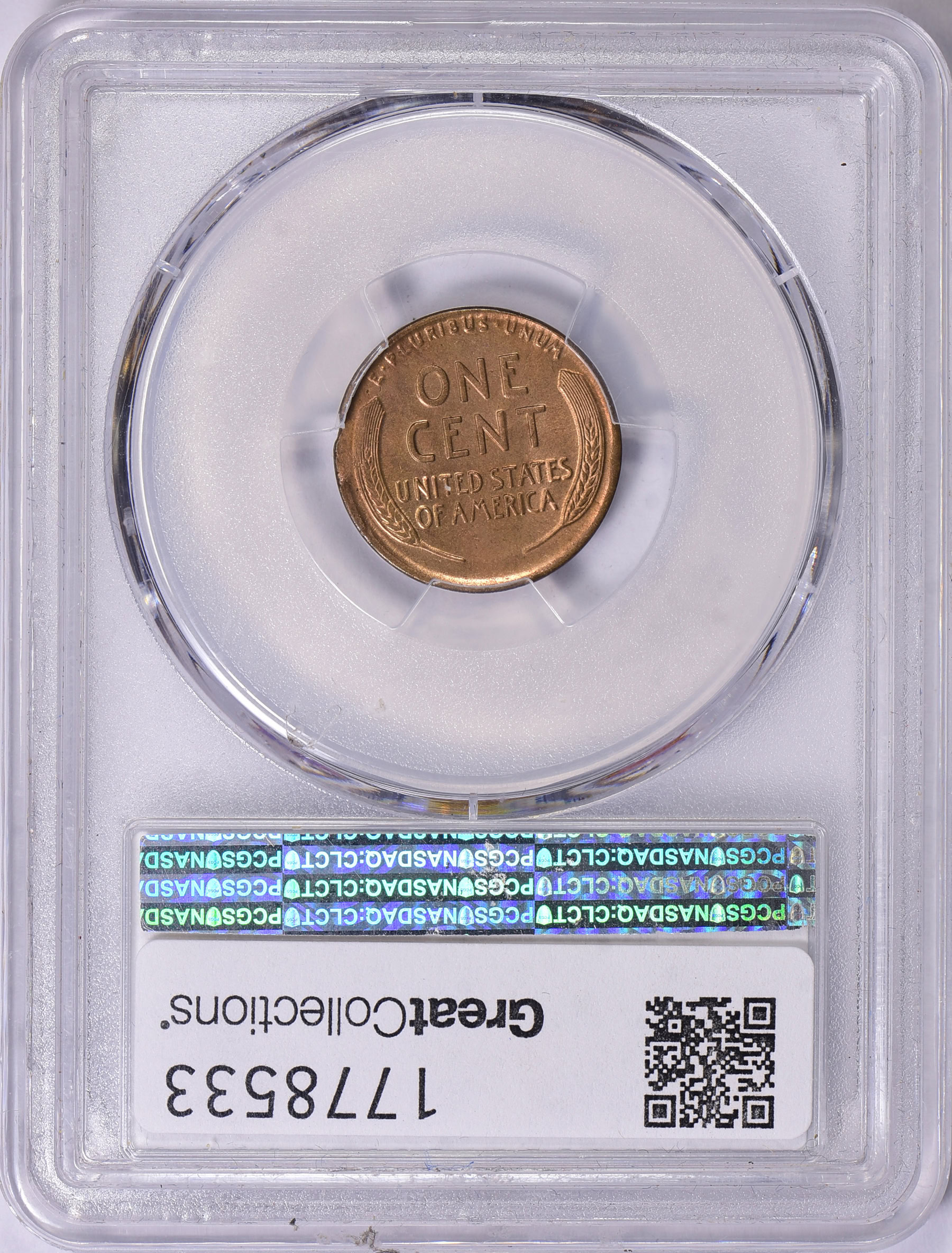 Mint Error 1911-D Lincoln Cent Struck on Defective Planchet PCGS MS-64 RD | PCGS Cert #43880226 ...