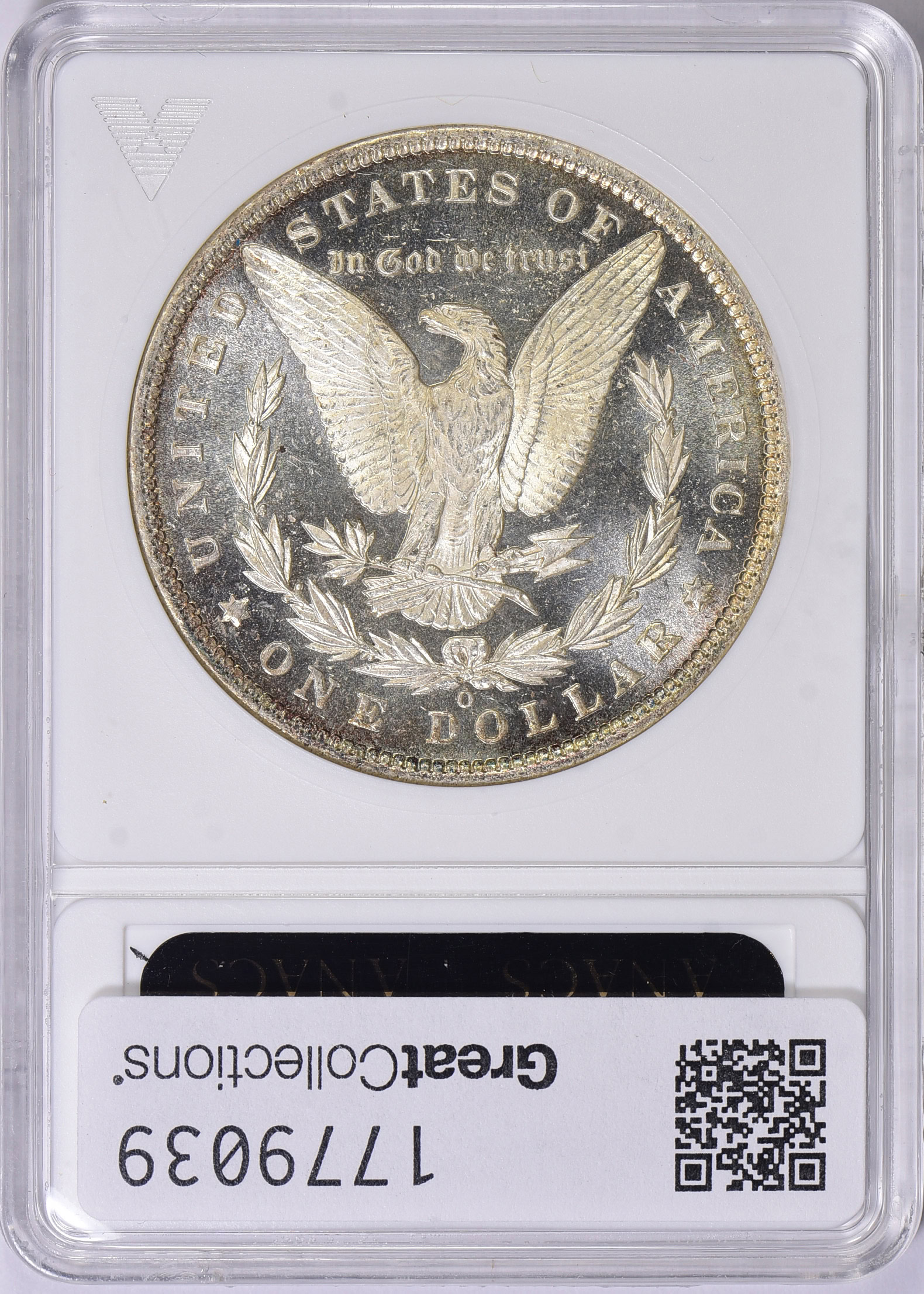 1887-O Morgan Silver Dollar RPD VAM-2 Top 100 ANACS MS-63 DMPL OH (Item ...