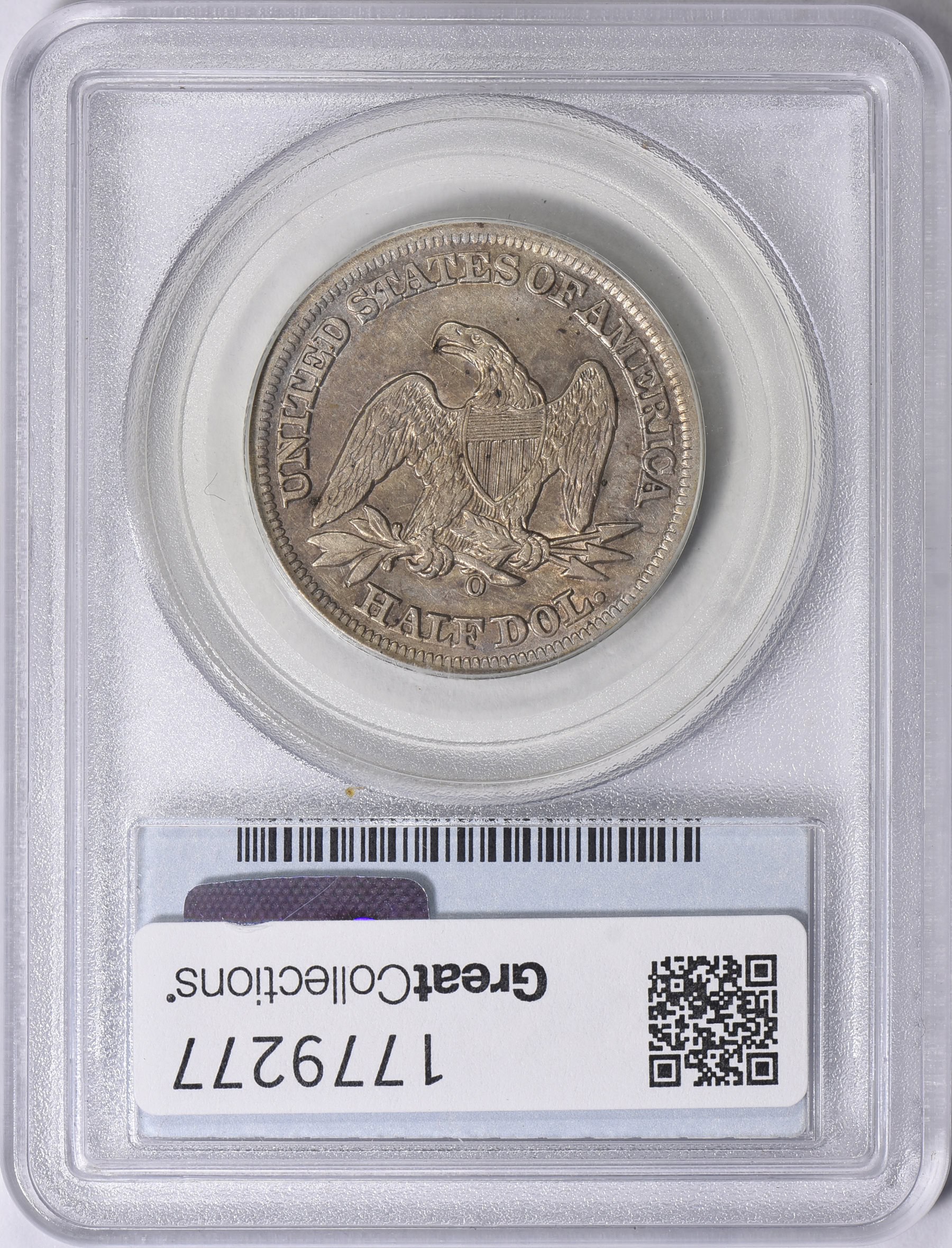 1859-O Seated Liberty Half Dollar PCGS XF-40 (Item 1779277) | GreatCollections Coin Auctions