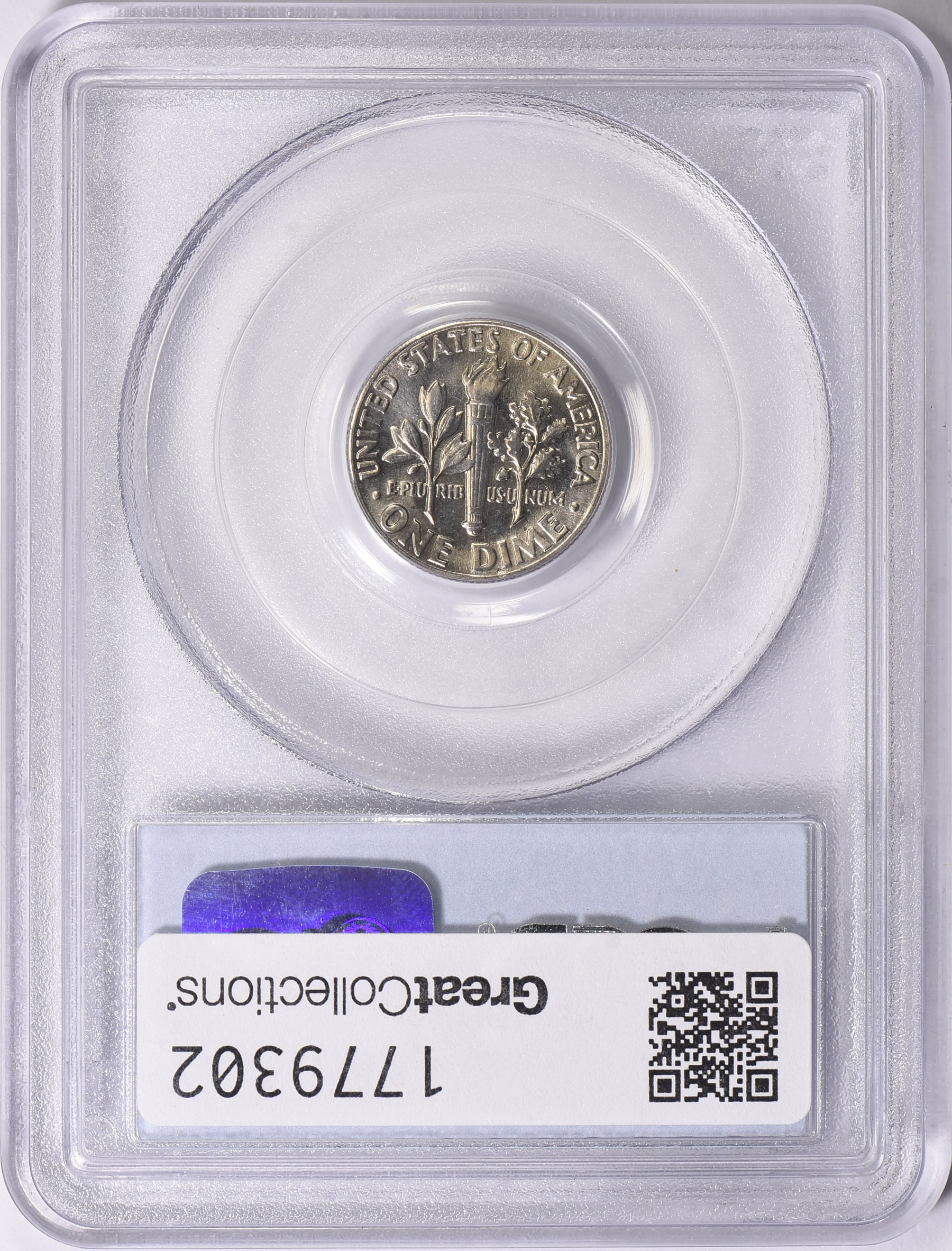 1971-D Roosevelt Dime PCGS MS-66 FB (Item 1779302) | GreatCollections ...