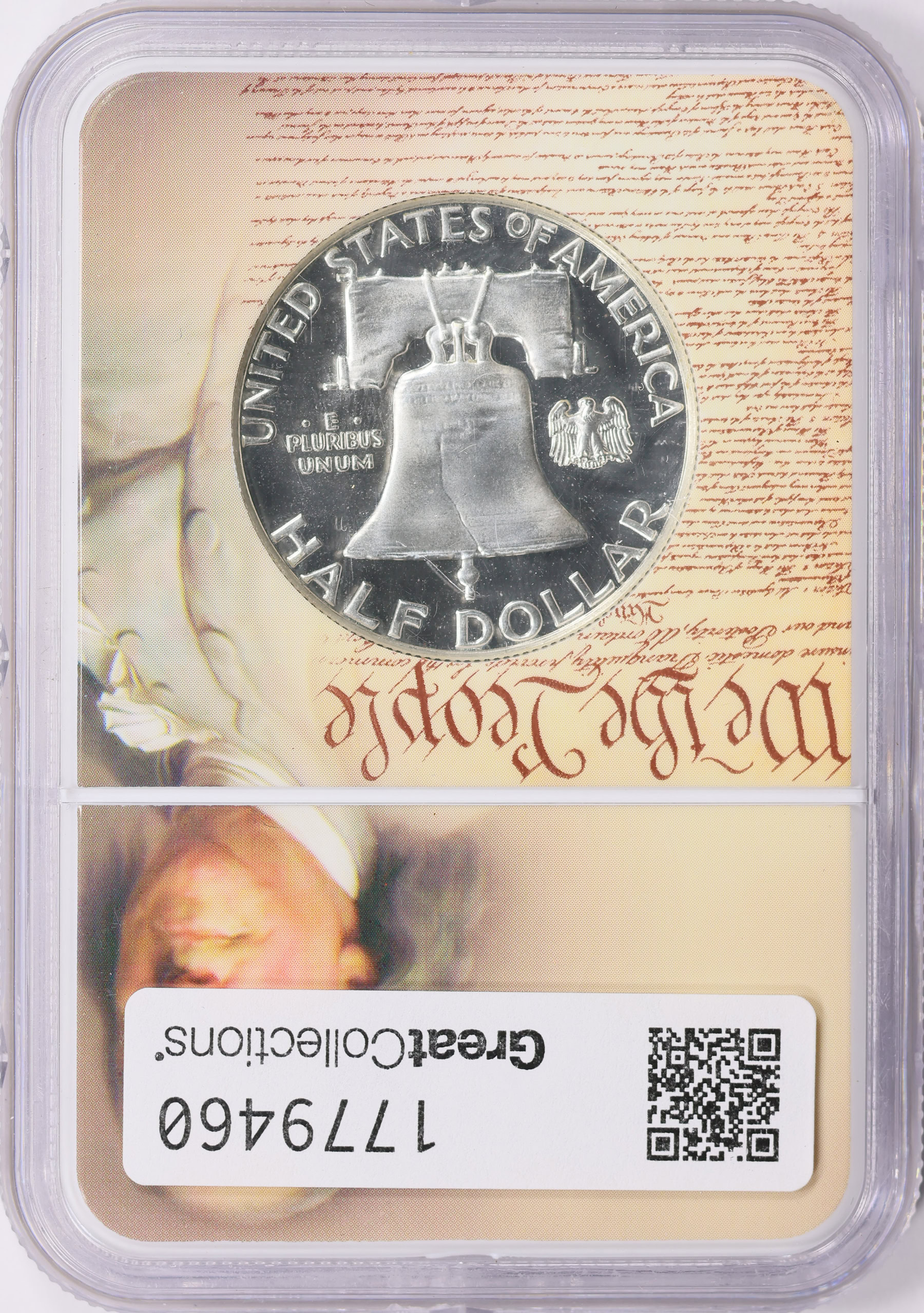 1963 Franklin Half Dollar NGC Proof-69 UC (Rick Tomaska Signed Label ...