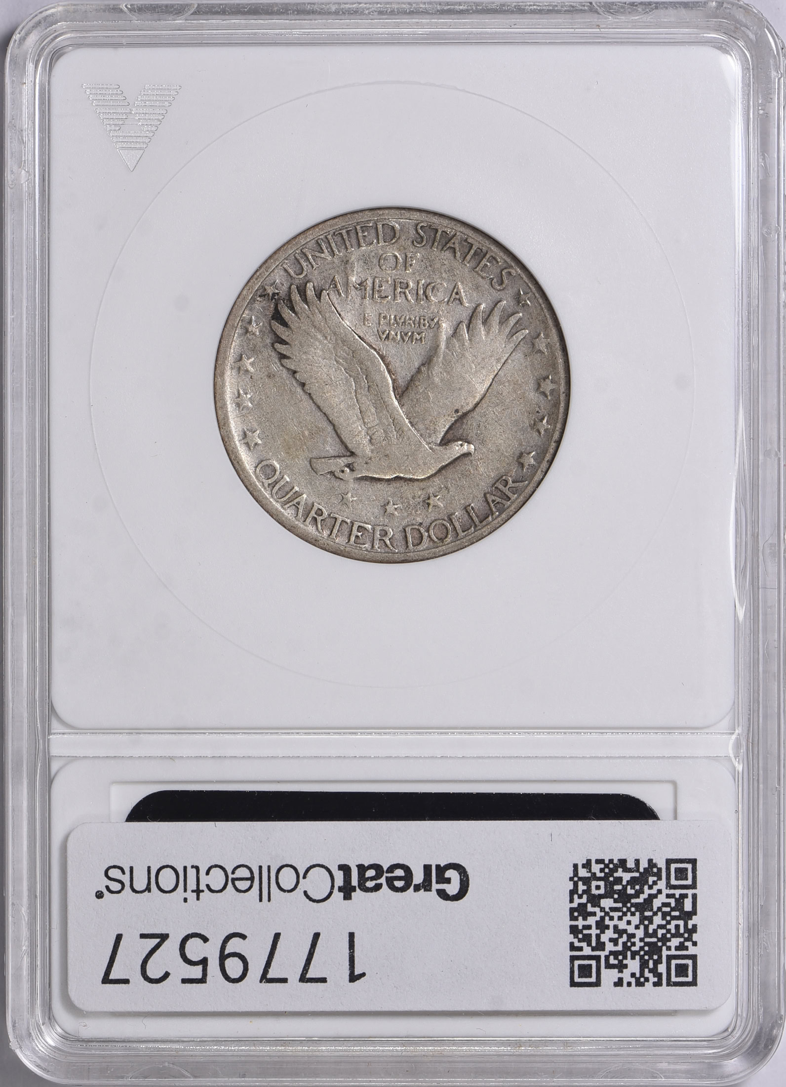1927-S Standing Liberty Quarter ANACS VF-25 OH (Item 1779527 ...