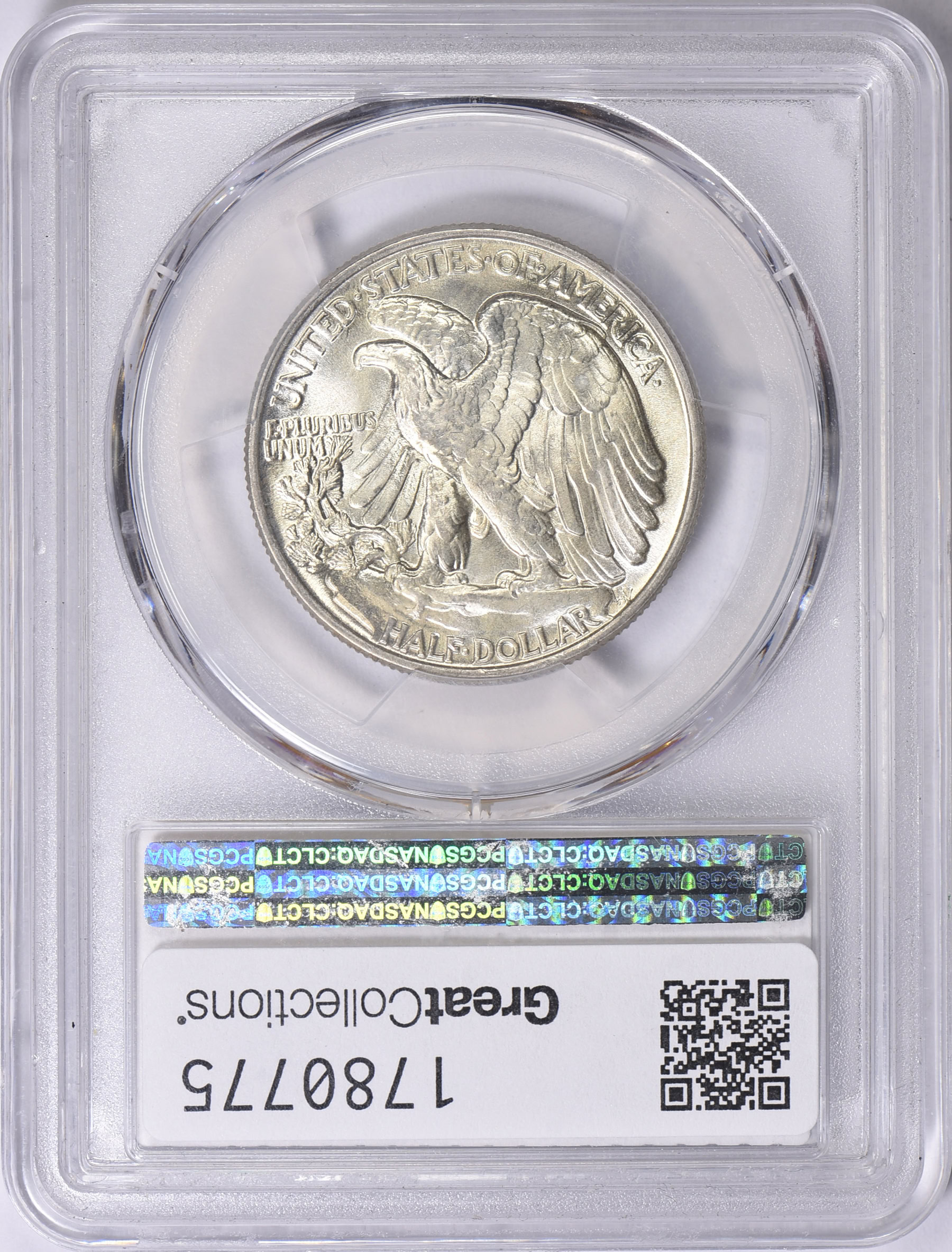 1946 Walking Liberty Half Dollar PCGS MS-66+ (Item 1780775) | GreatCollections Coin Auctions