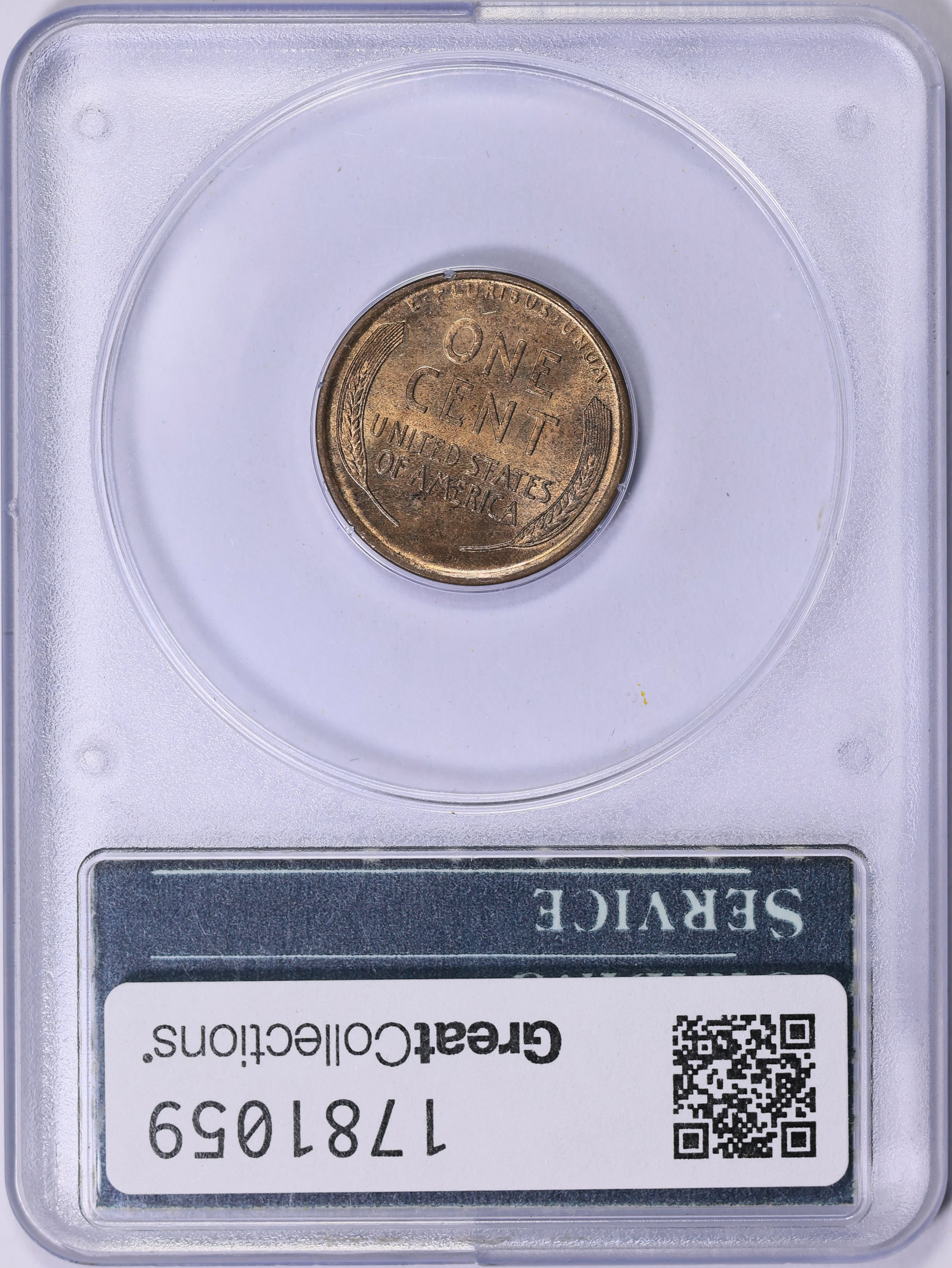 1909-S Lincoln Cent PCGS MS-65 RD OGH (1st Gen) (Item 1781059) | GreatCollections Coin Auctions