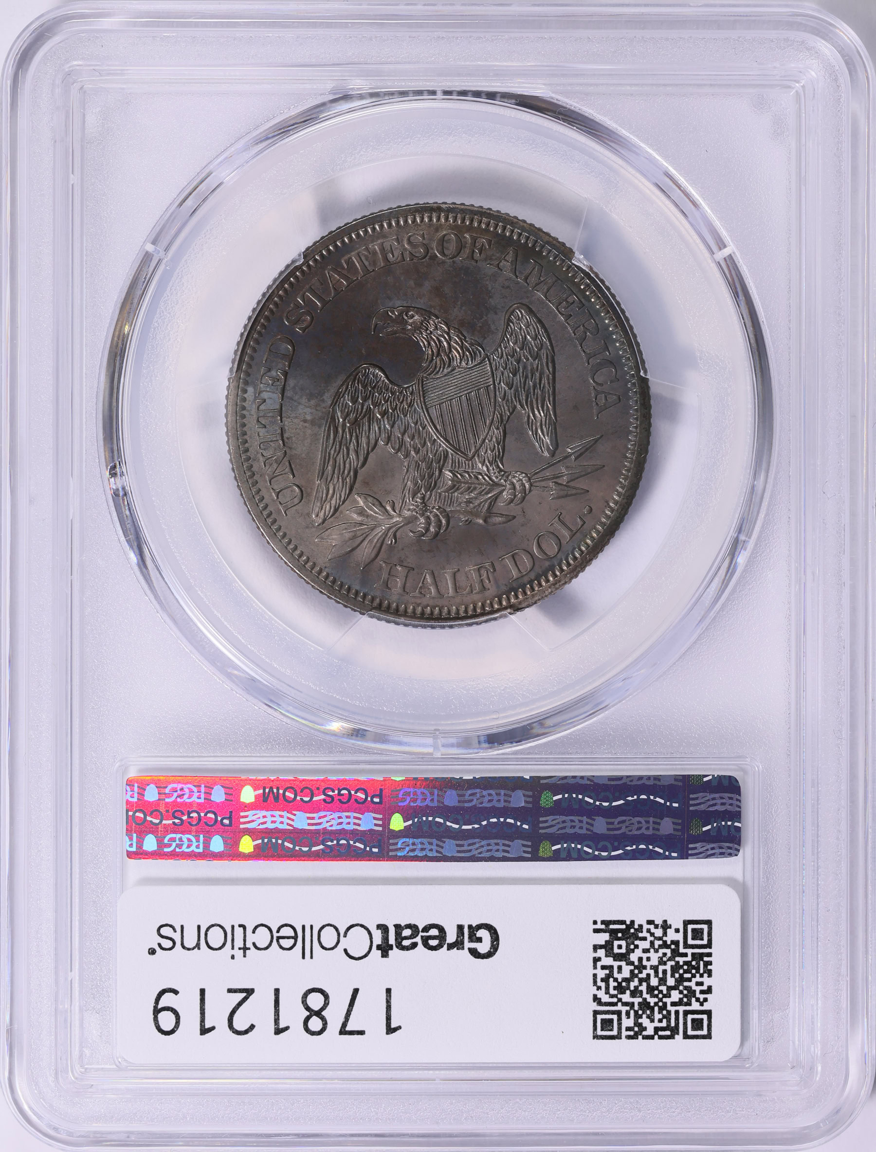 1860 Seated Liberty Half Dollar PCGS Proof Genuine Unc Details (Item 1781219) | GreatCollections ...