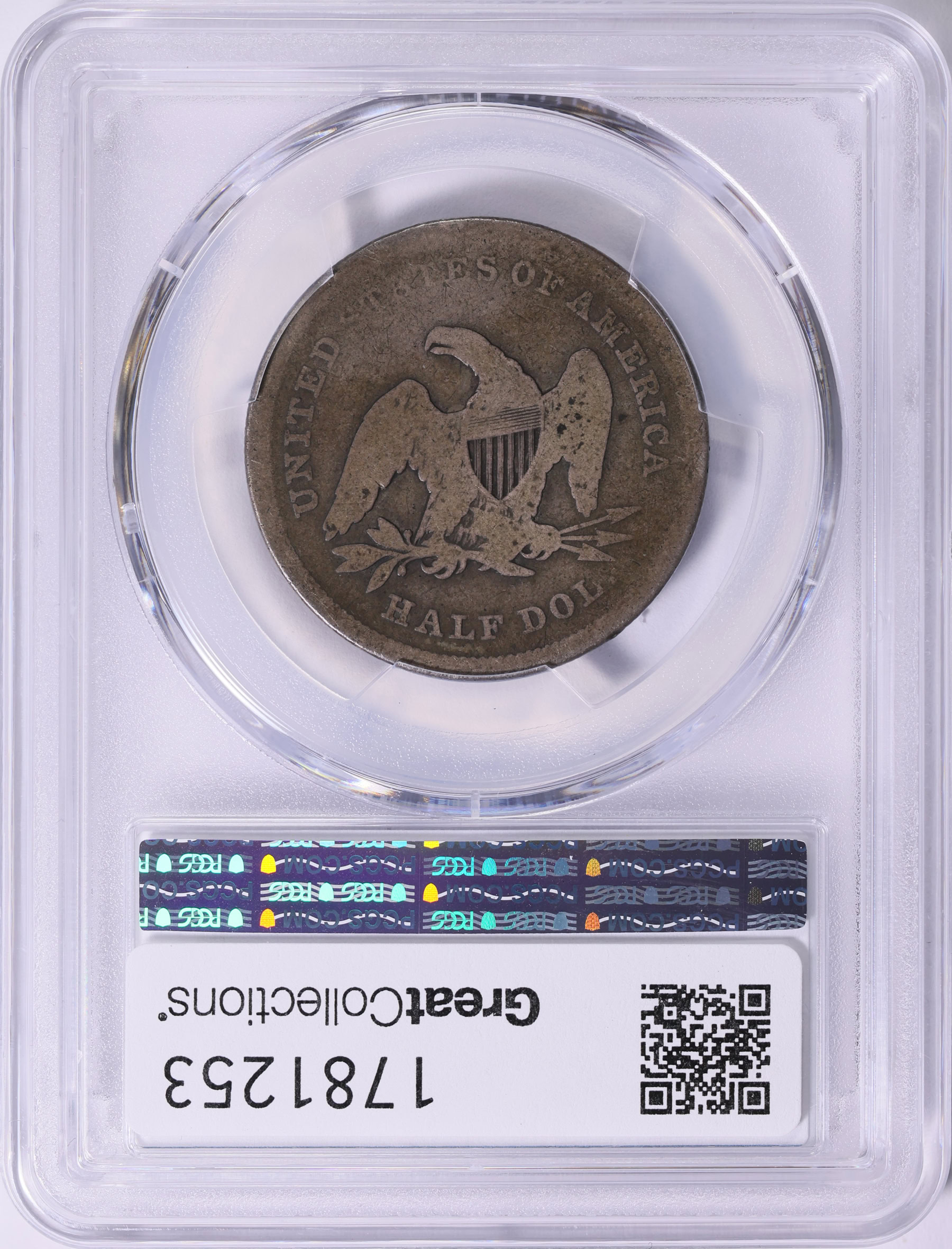 1841 Seated Liberty Half Dollar PCGS G-06 (Item 1781253) | GreatCollections Coin Auctions