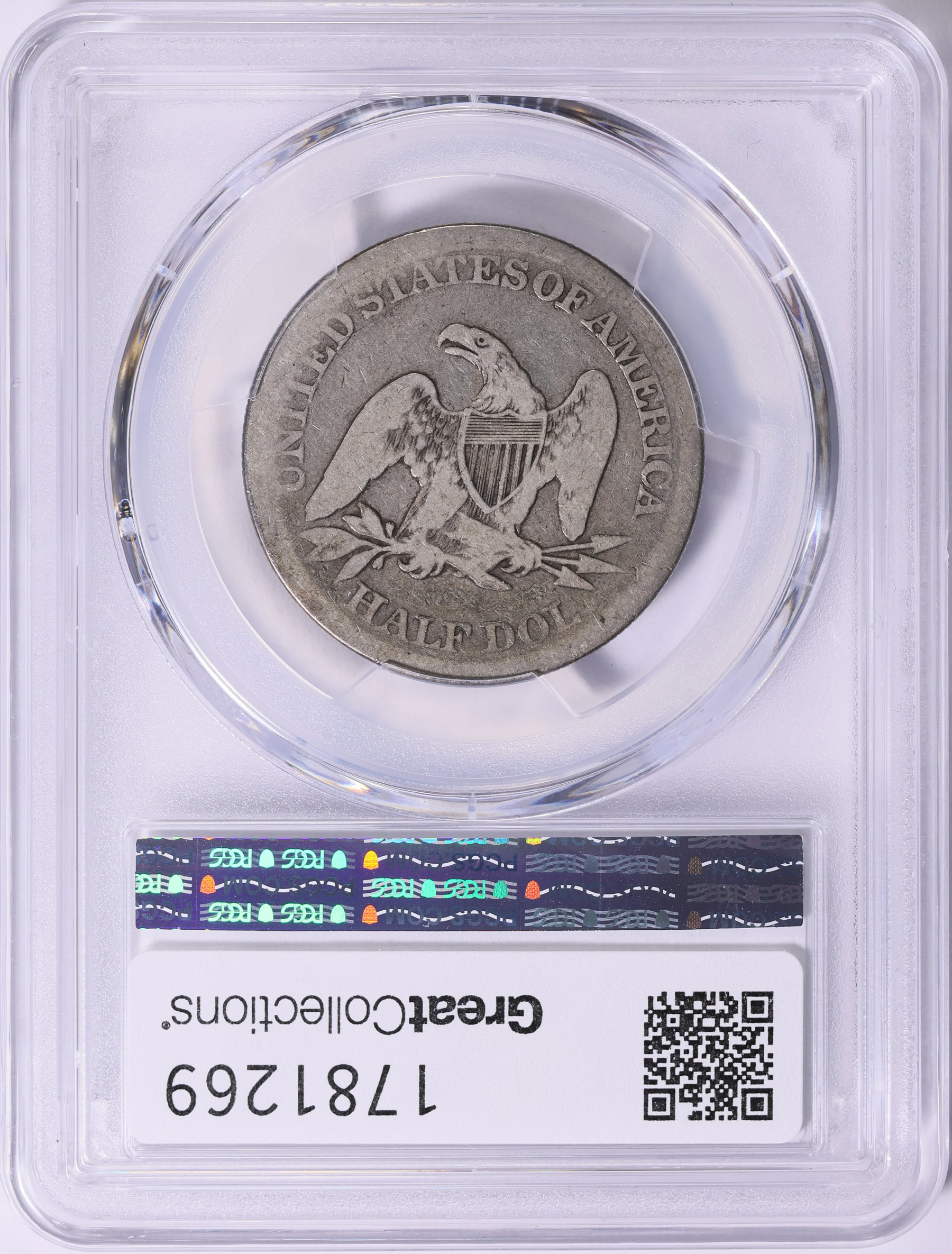 1864 Seated Liberty Half Dollar PCGS G-04 (Item 1781269) | GreatCollections Coin Auctions