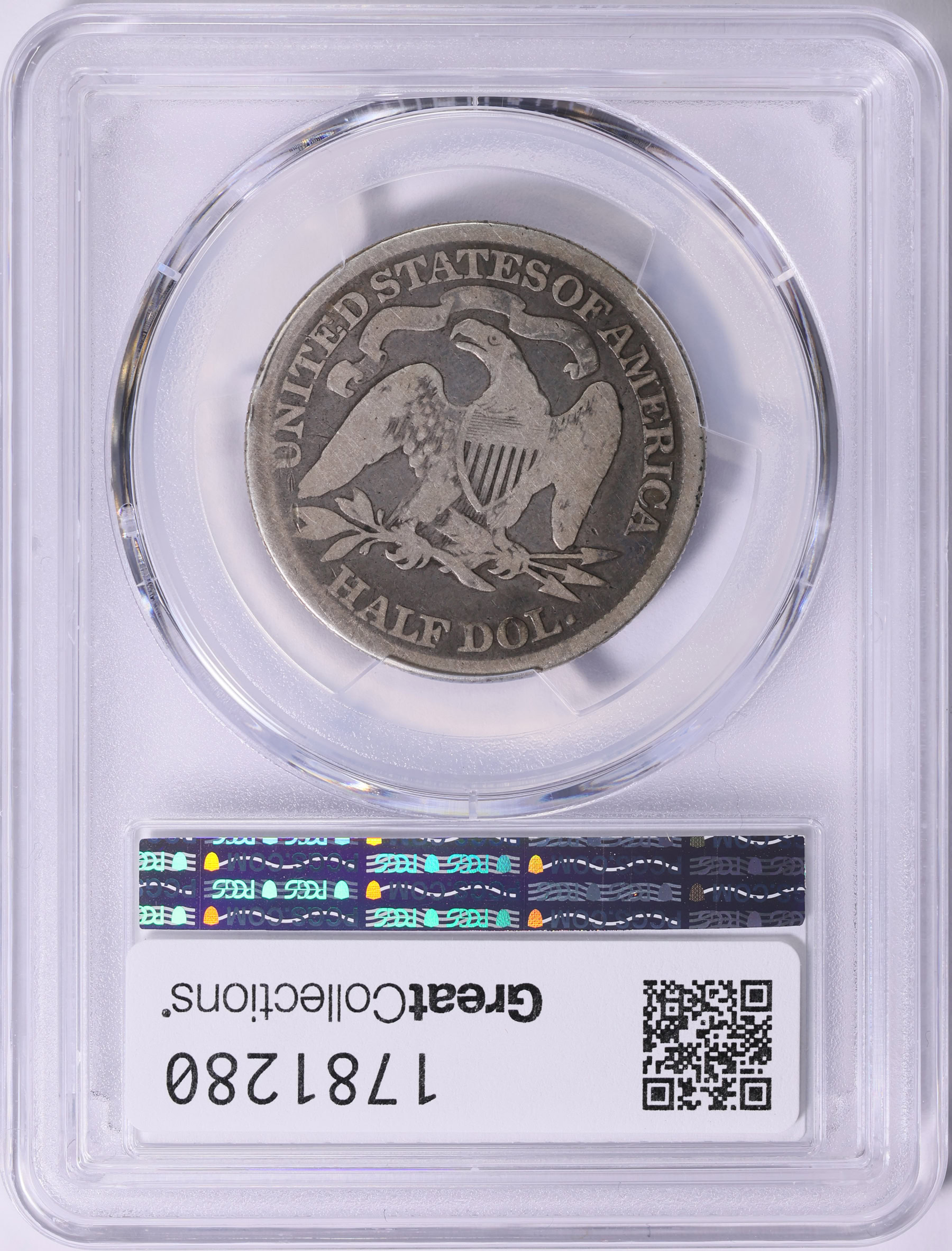 1869 Seated Liberty Half Dollar PCGS AG-03 (Item 1781280) | GreatCollections Coin Auctions