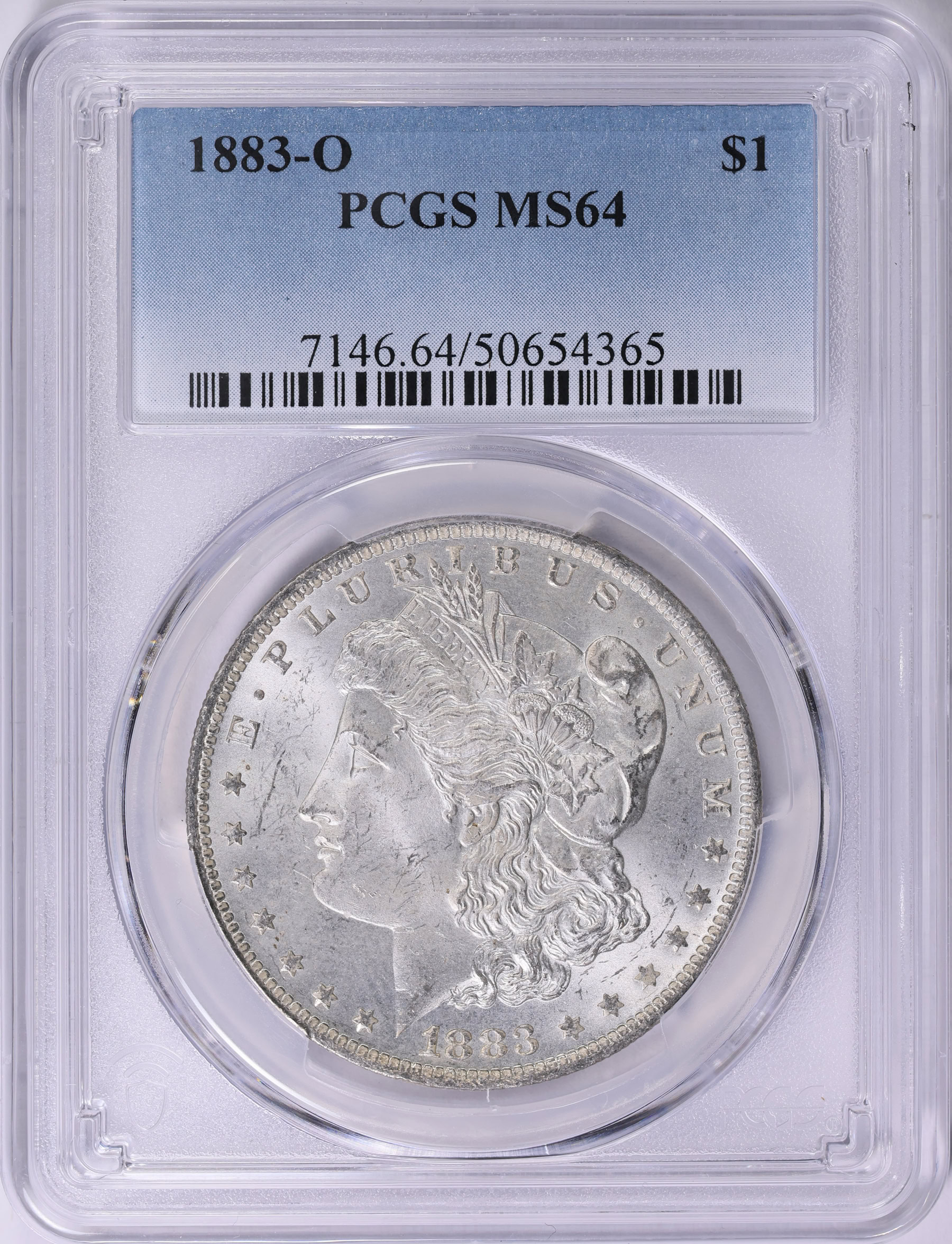 1883-O Morgan Silver Dollar PCGS MS-64 (Item 1781884) | GreatCollections Coin Auctions