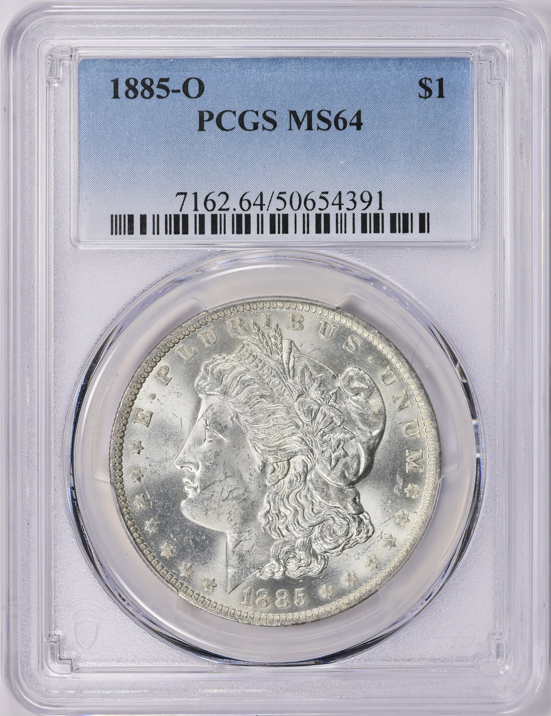 1885-O Morgan Silver Dollar PCGS MS-64 (Item 1781890) | GreatCollections Coin Auctions
