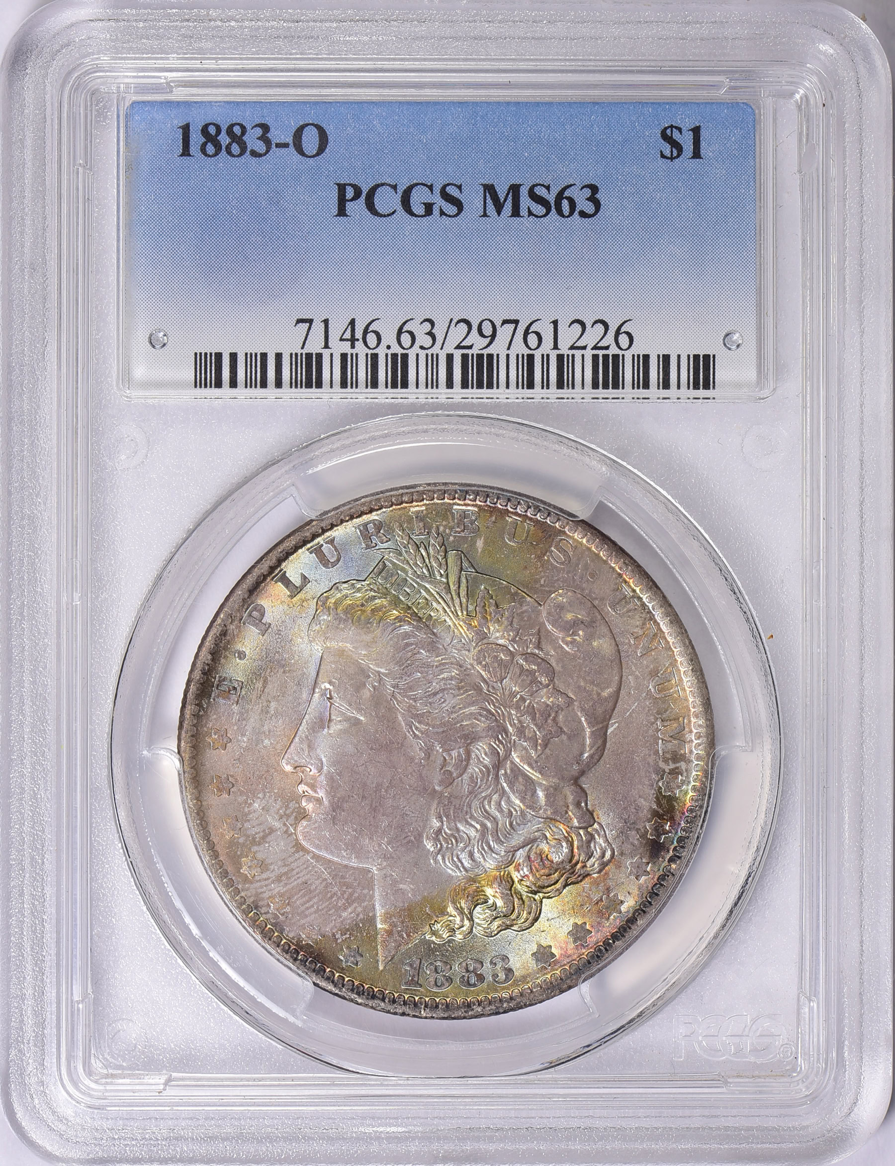 1883-O Morgan Silver Dollar PCGS MS-63 (Item 1781969) | GreatCollections Coin Auctions