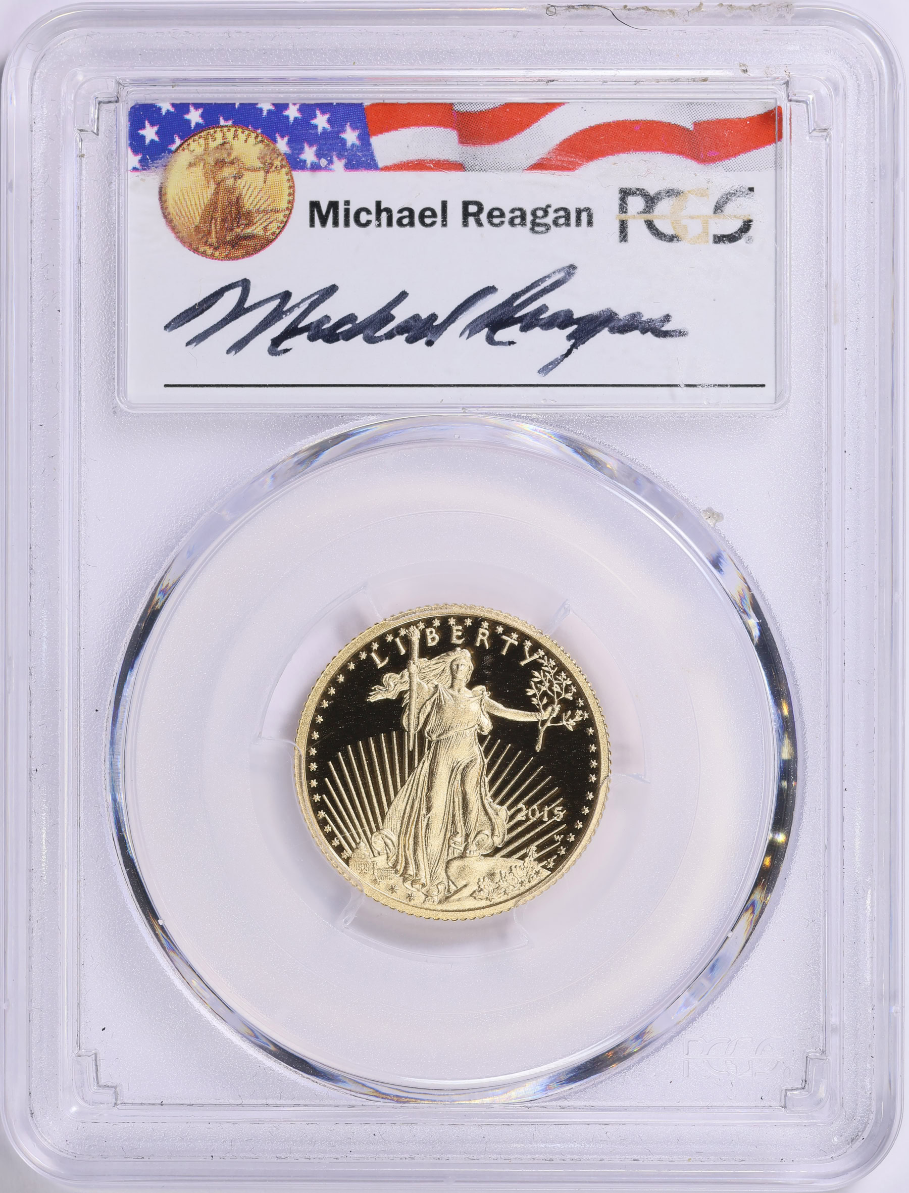 2015-W $10 Quarter-Ounce Gold American Eagle PCGS Proof-70 DCAM ...