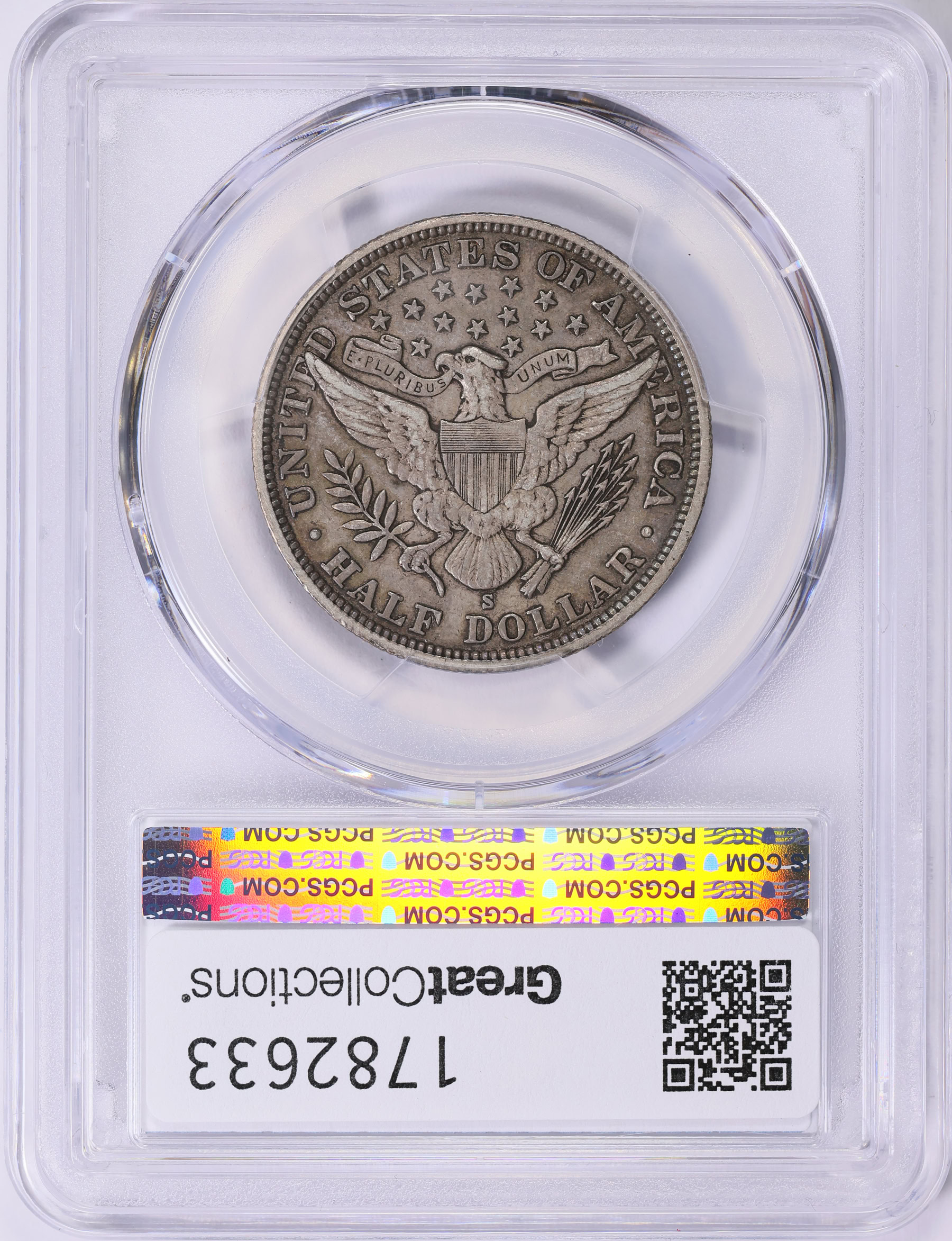 1903-S Barber Half Dollar PCGS XF-45 (Item 1782633) | GreatCollections Coin Auctions