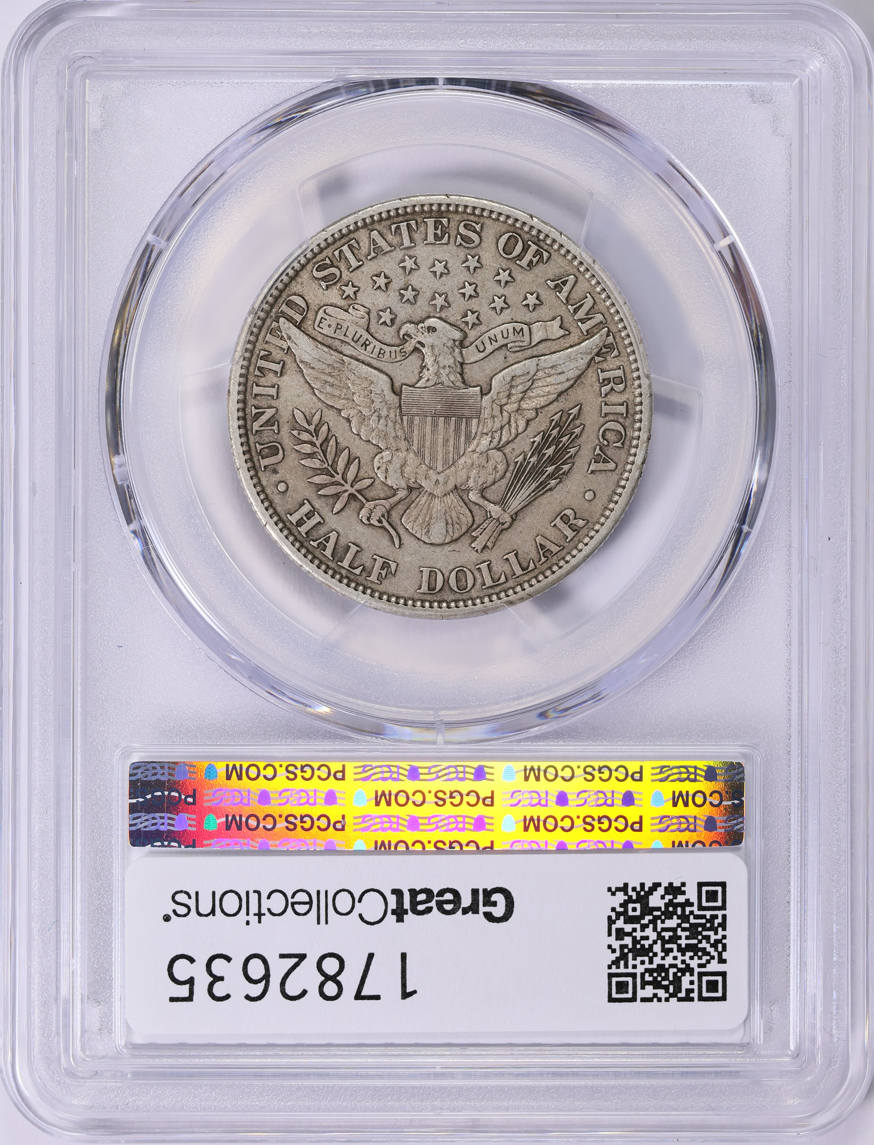 1909 Barber Half Dollar PCGS XF-45 (Item 1782635) | GreatCollections Coin Auctions