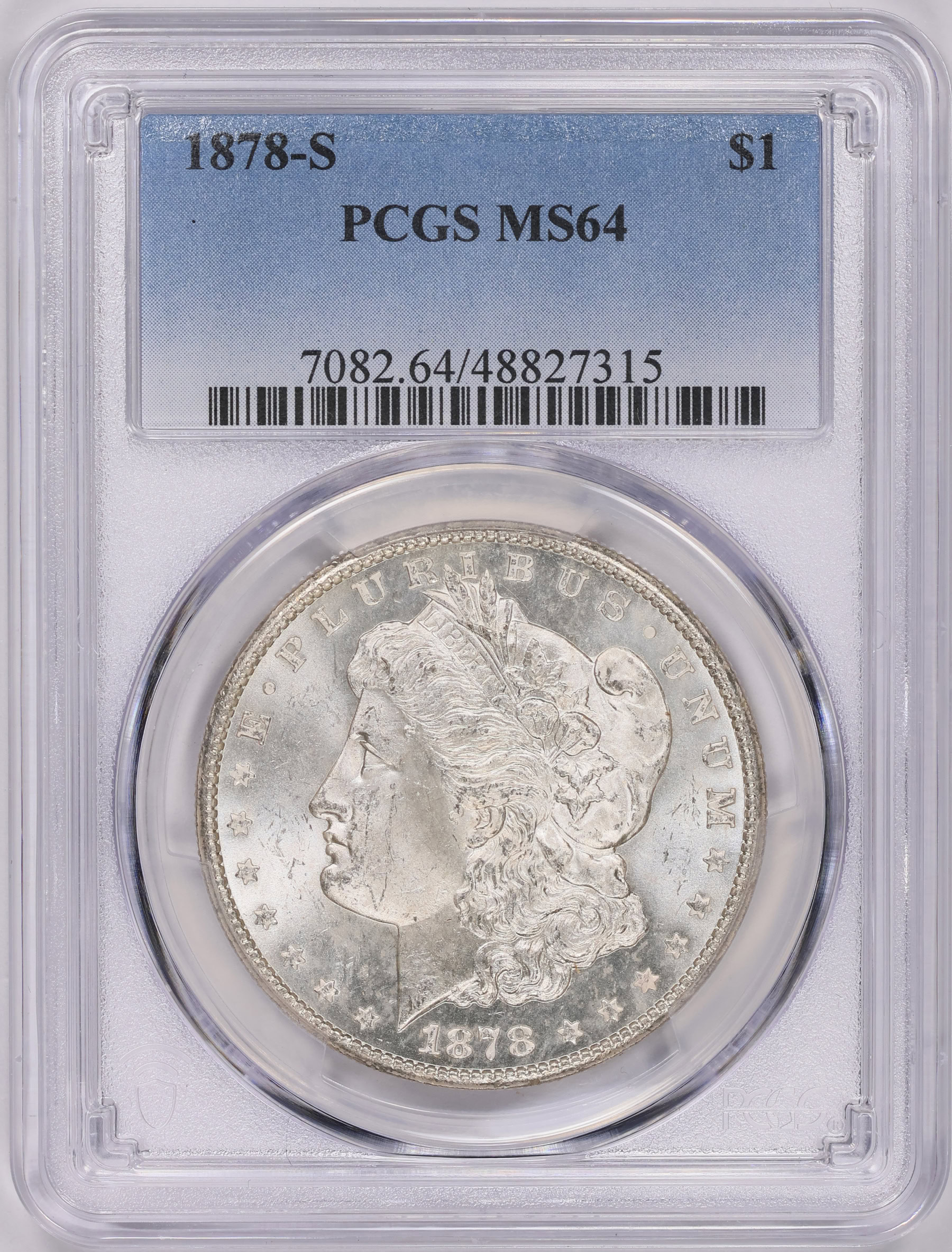 1878-S Morgan Silver Dollar PCGS MS-64 (Item 1782656 ...