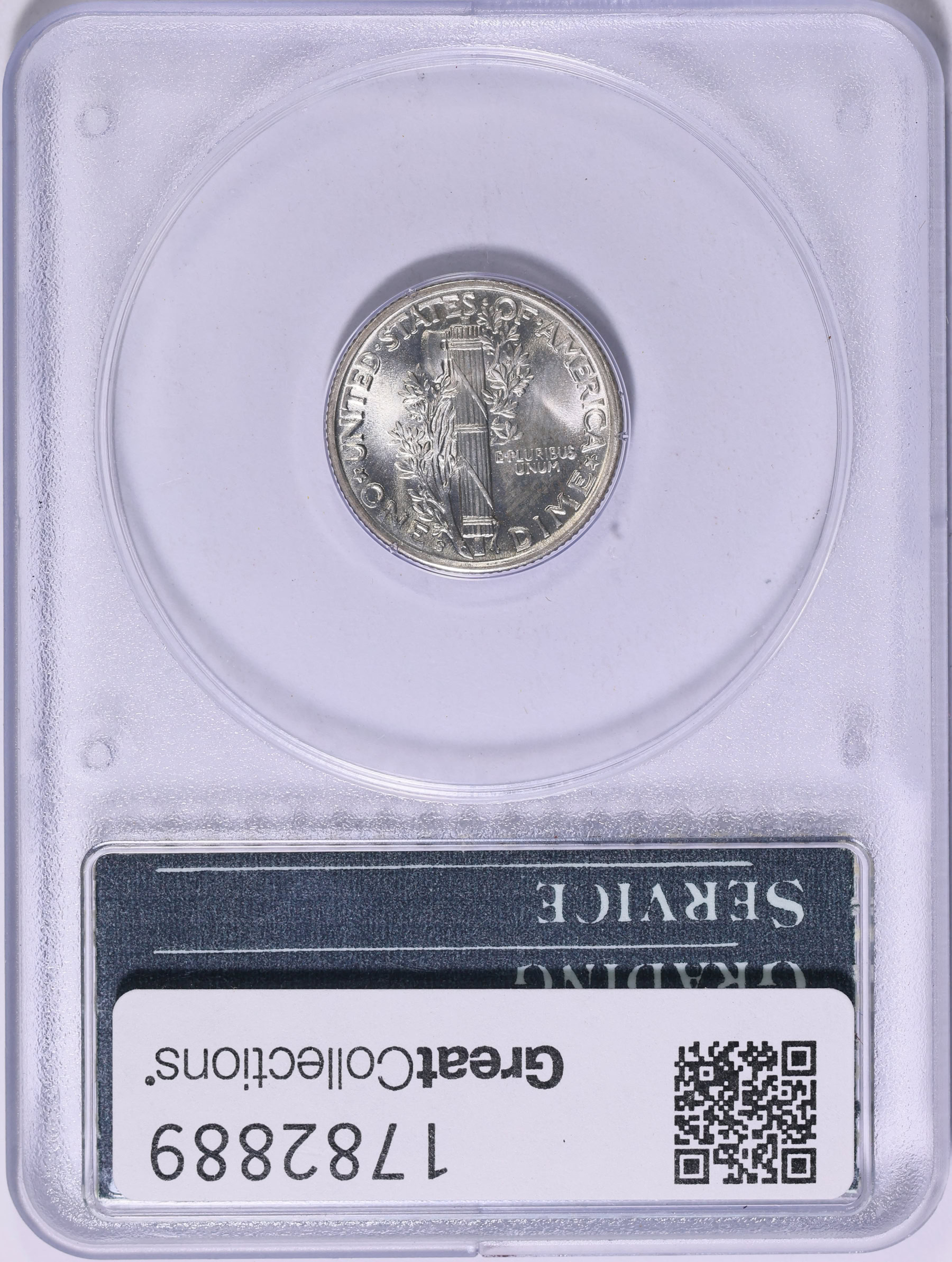 1941-S Mercury Dime PCGS MS-65 FB OGH (1st Gen) (Item 1782889) | GreatCollections Coin Auctions