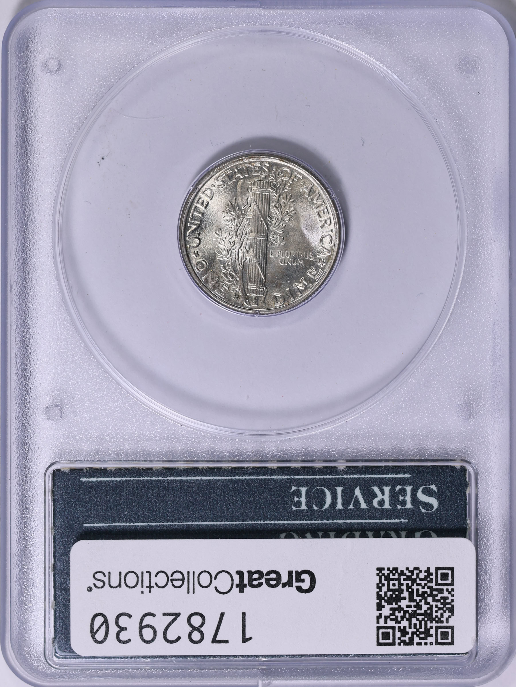 1944-S Mercury Dime PCGS MS-65 (CAC Gold) OGH (1st Gen) (Item 1782930) | GreatCollections Coin ...