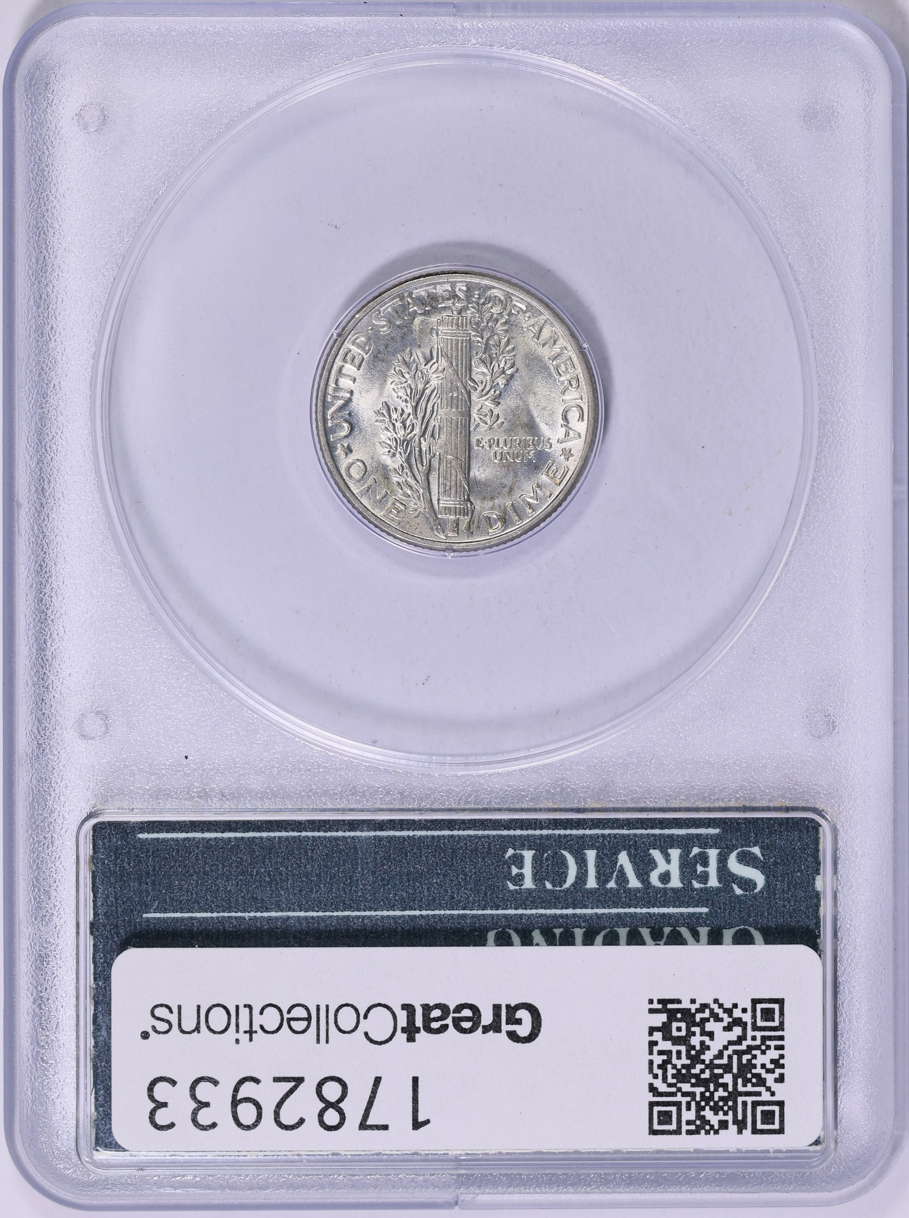1945 Mercury Dime PCGS MS-63 OGH (1st Gen) (Item 1782933 ...