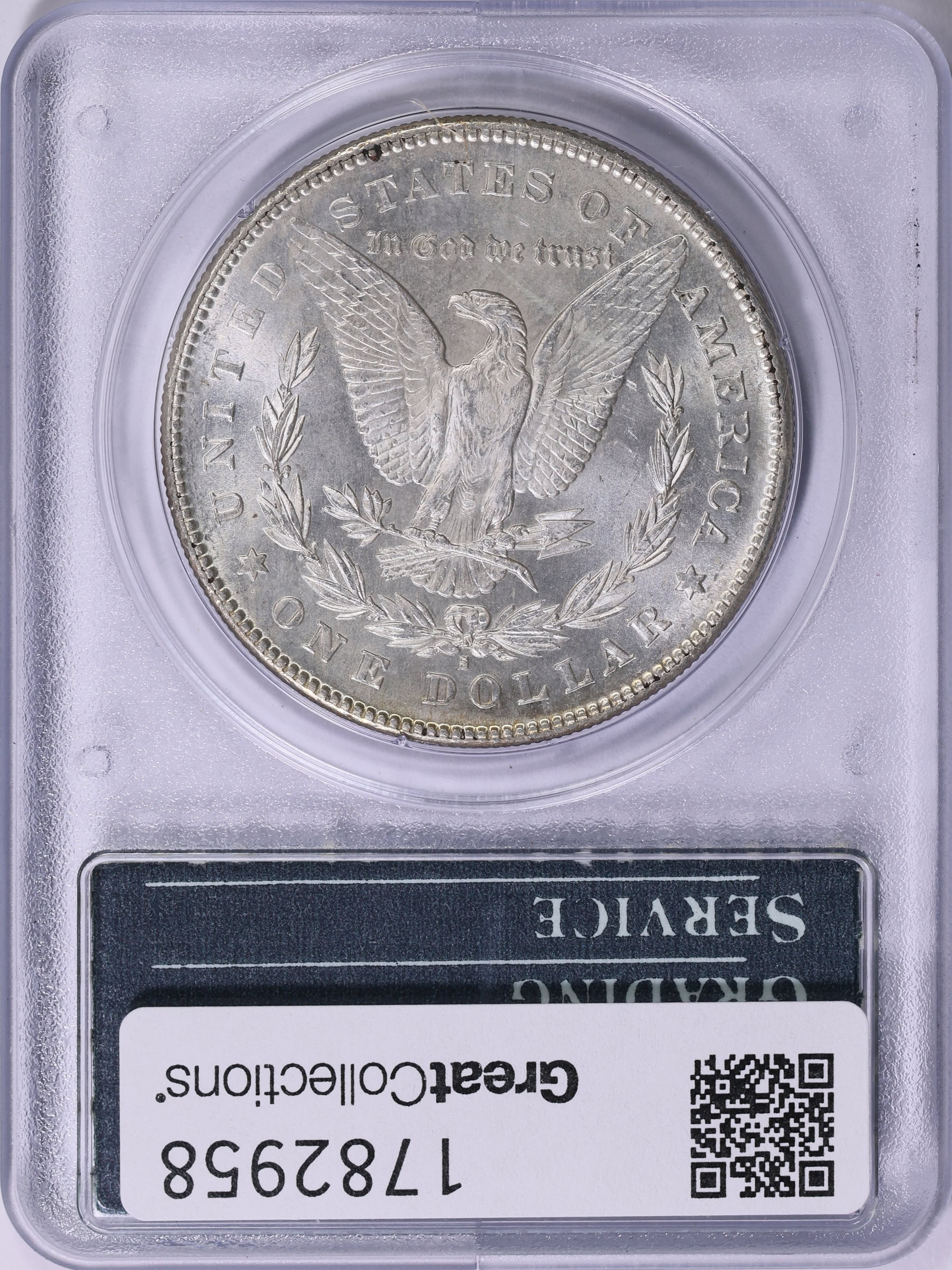 1878-S Morgan Silver Dollar PCGS MS-63 (CAC Green) OGH (1st Gen) (Item 1782958 ...