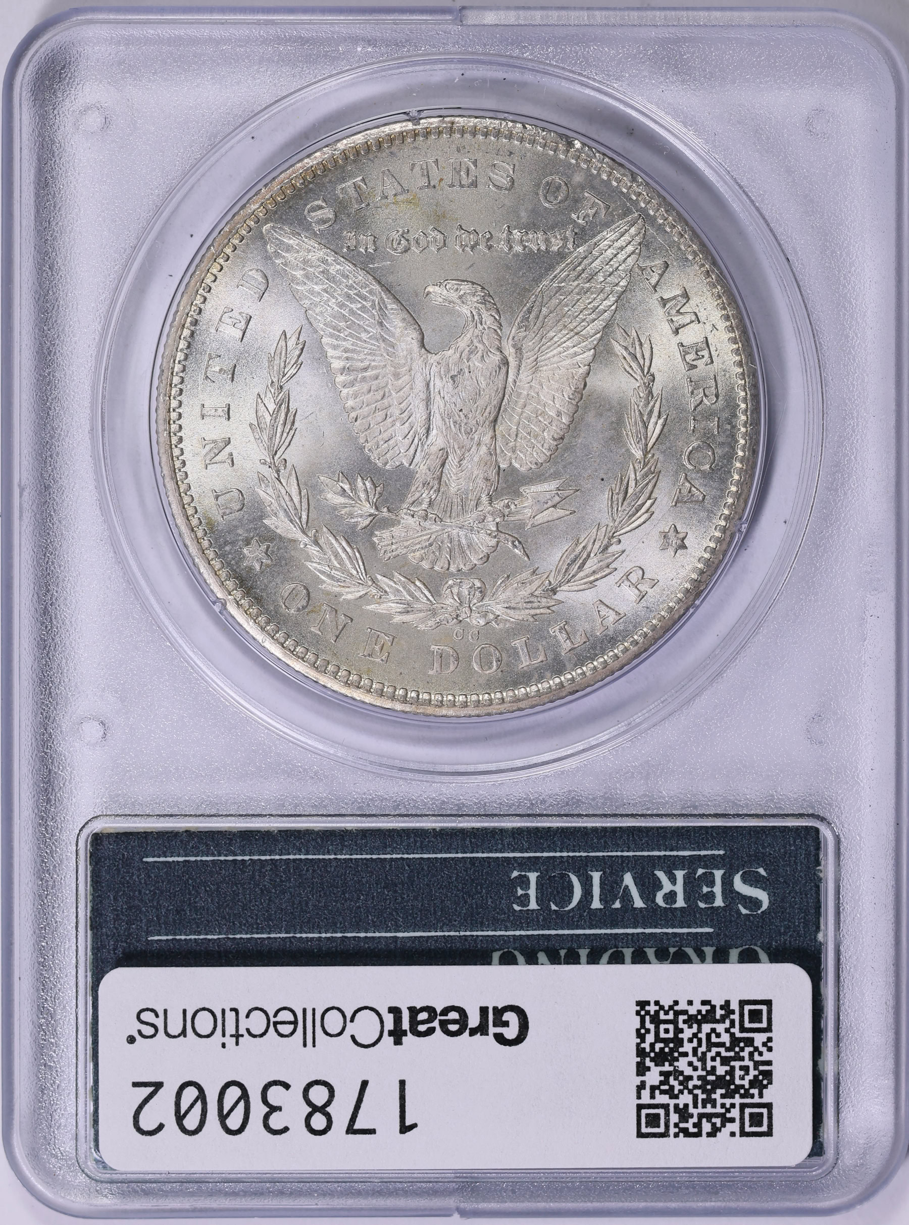 1878-CC Morgan Silver Dollar PCGS MS-62 (CAC Green) OGH (1st Gen) (Item 1783002 ...