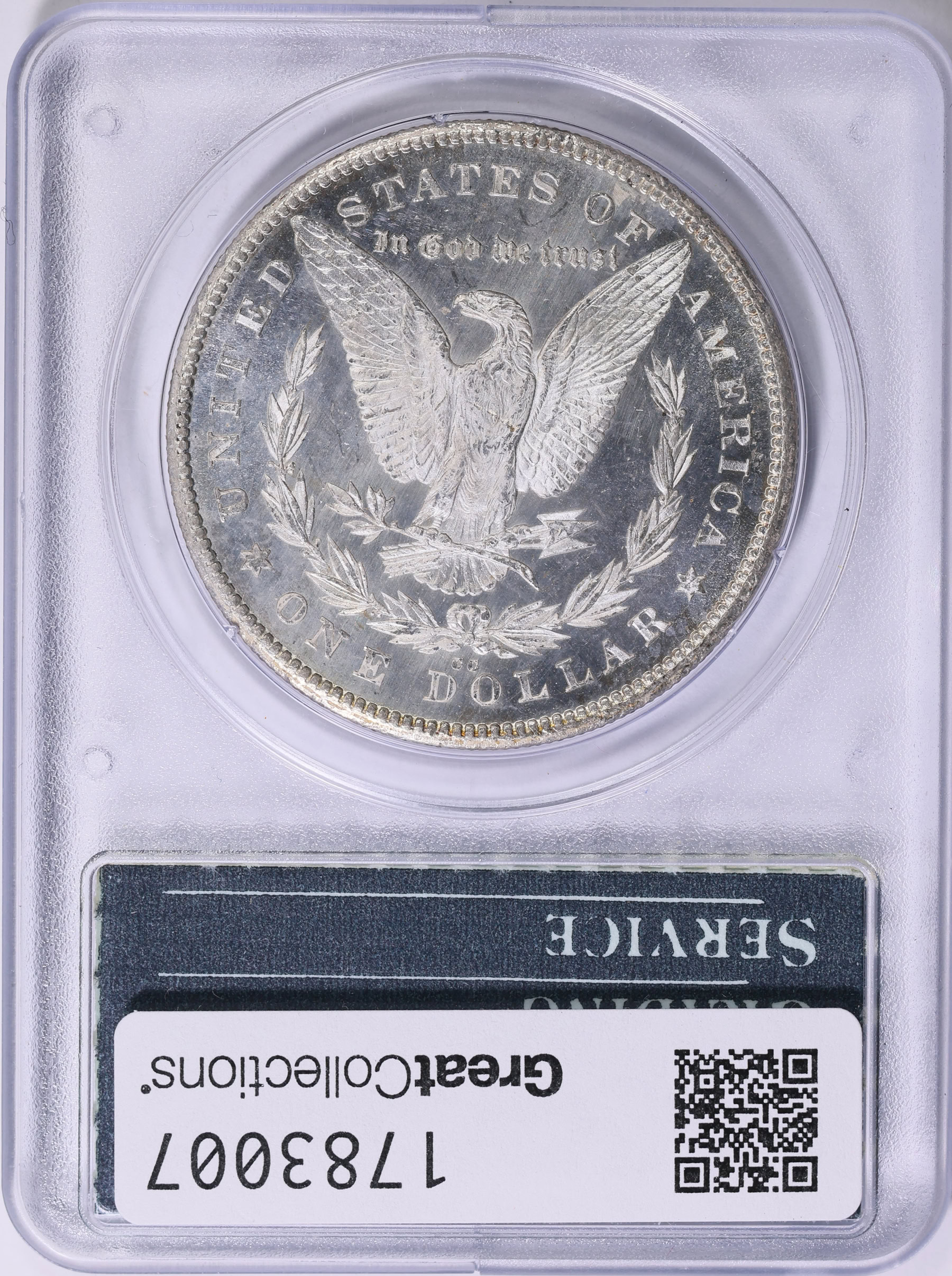 1878-CC Morgan Silver Dollar PCGS MS-62 (CAC Green) OGH (1st Gen) (Item 1783007 ...