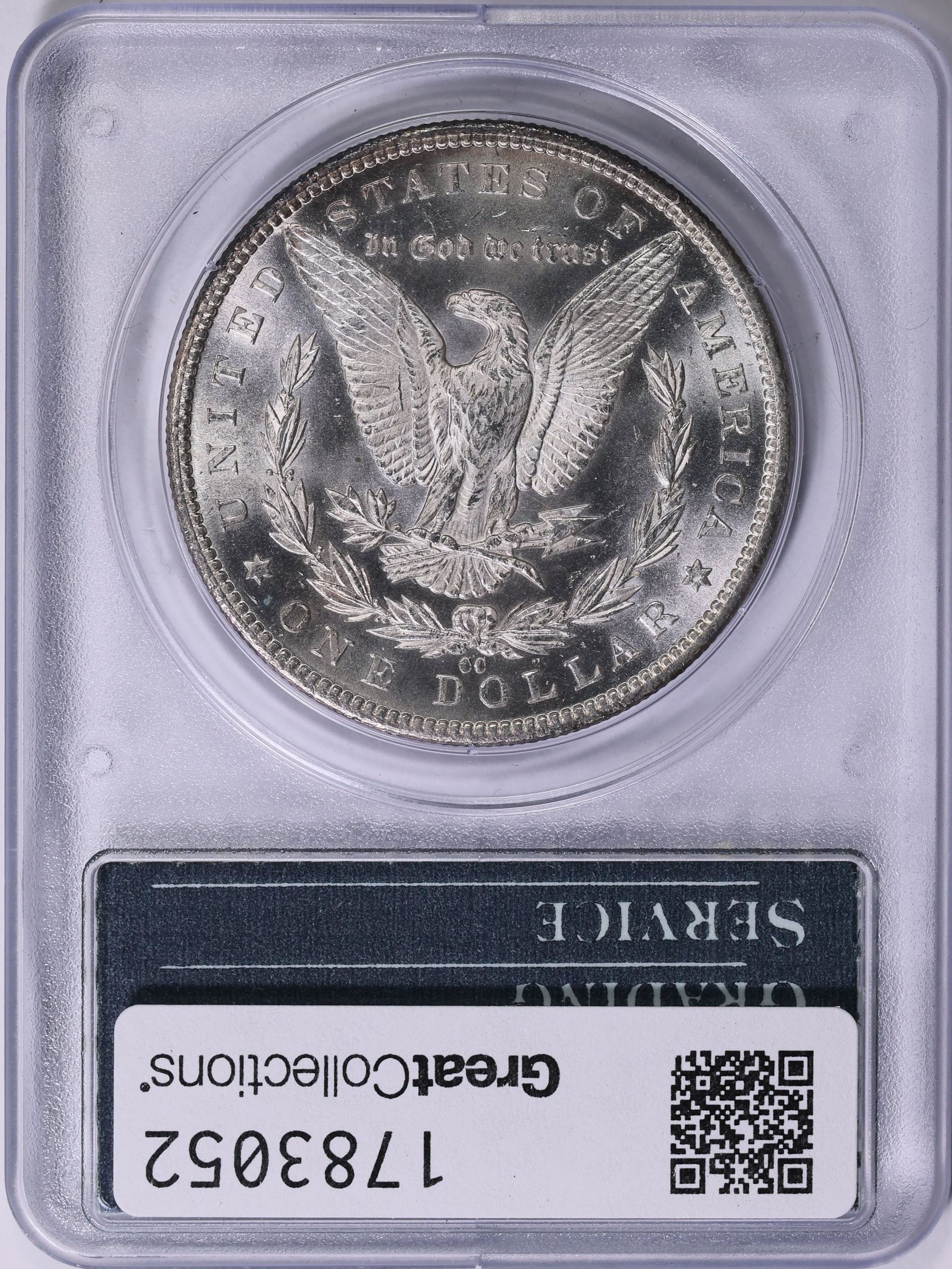 1884-CC Morgan Silver Dollar PCGS MS-63 PL OGH (1st Gen) (Toned) (Item 1783052 ...