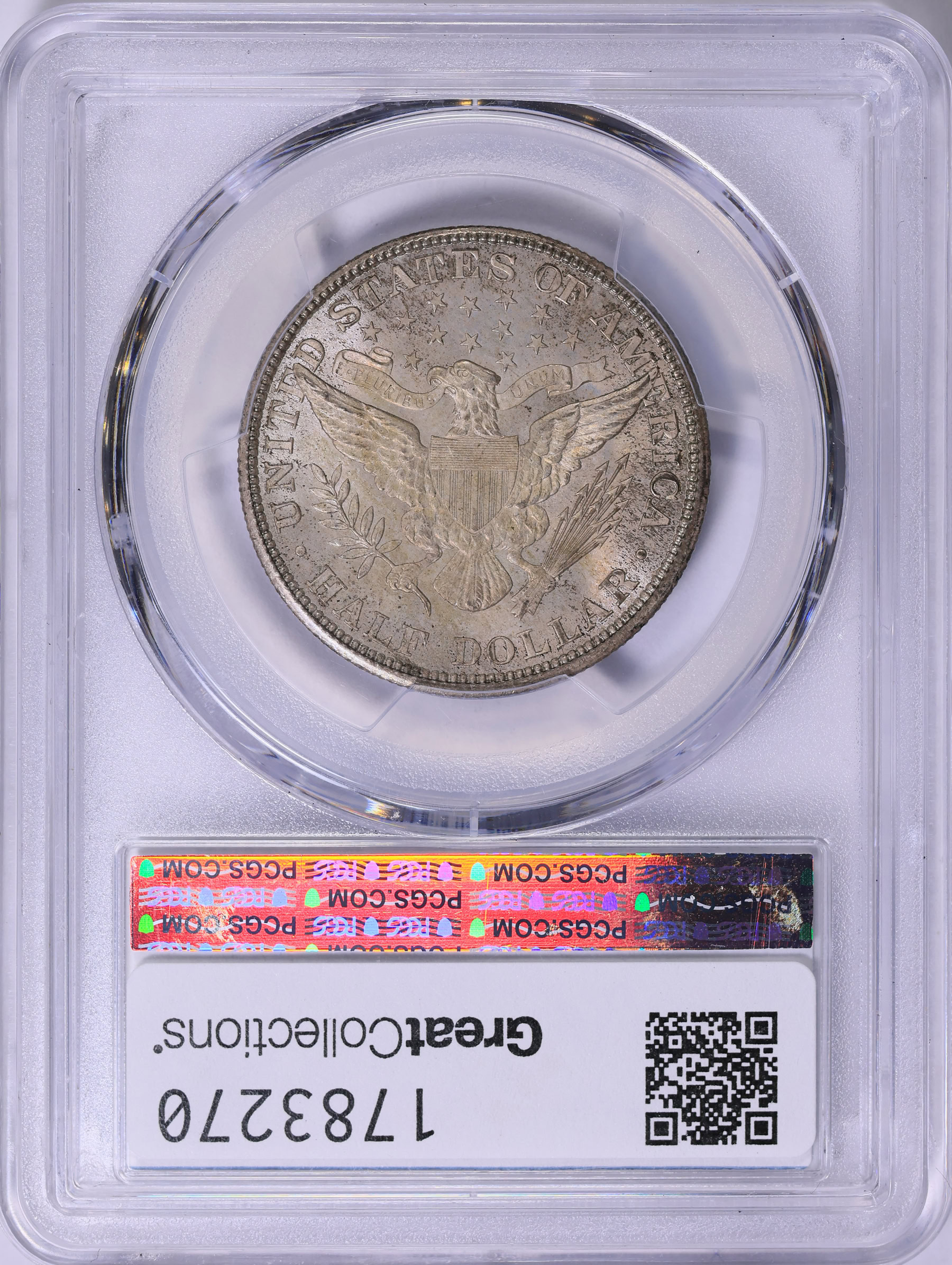 1908 Barber Half Dollar PCGS MS-66 (Toned) (Item 1783270 ...
