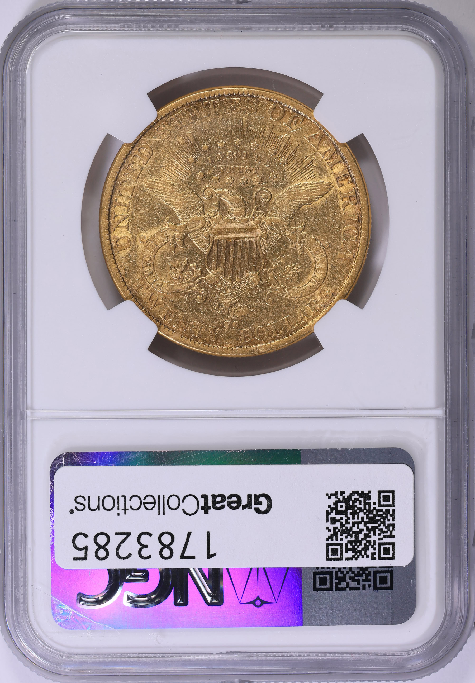 1890-CC Liberty Gold Double Eagle NGC XF-45 (Item 1783285 ...