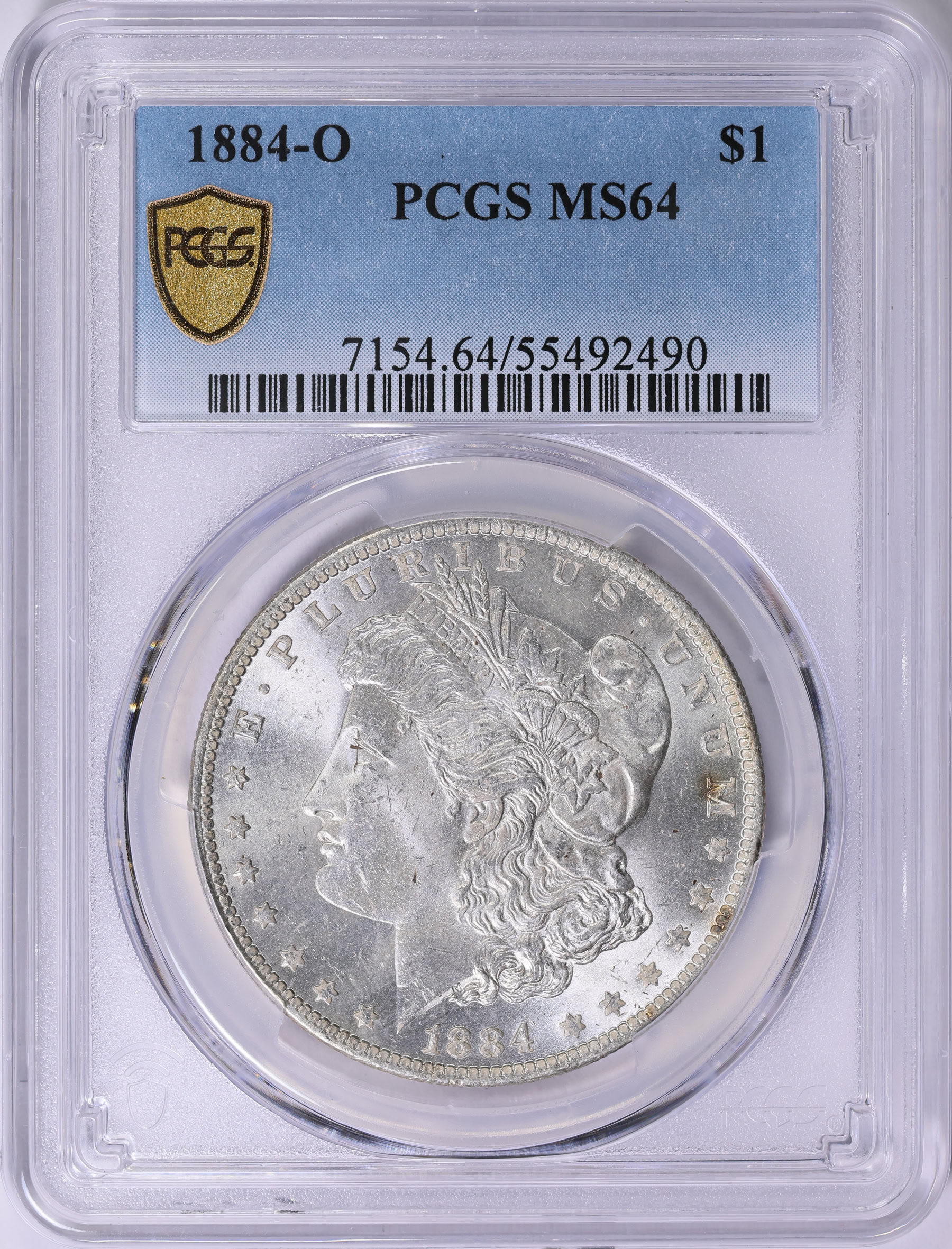 1884-O Morgan Silver Dollar PCGS MS-64 (Item 1783933) | GreatCollections Coin Auctions