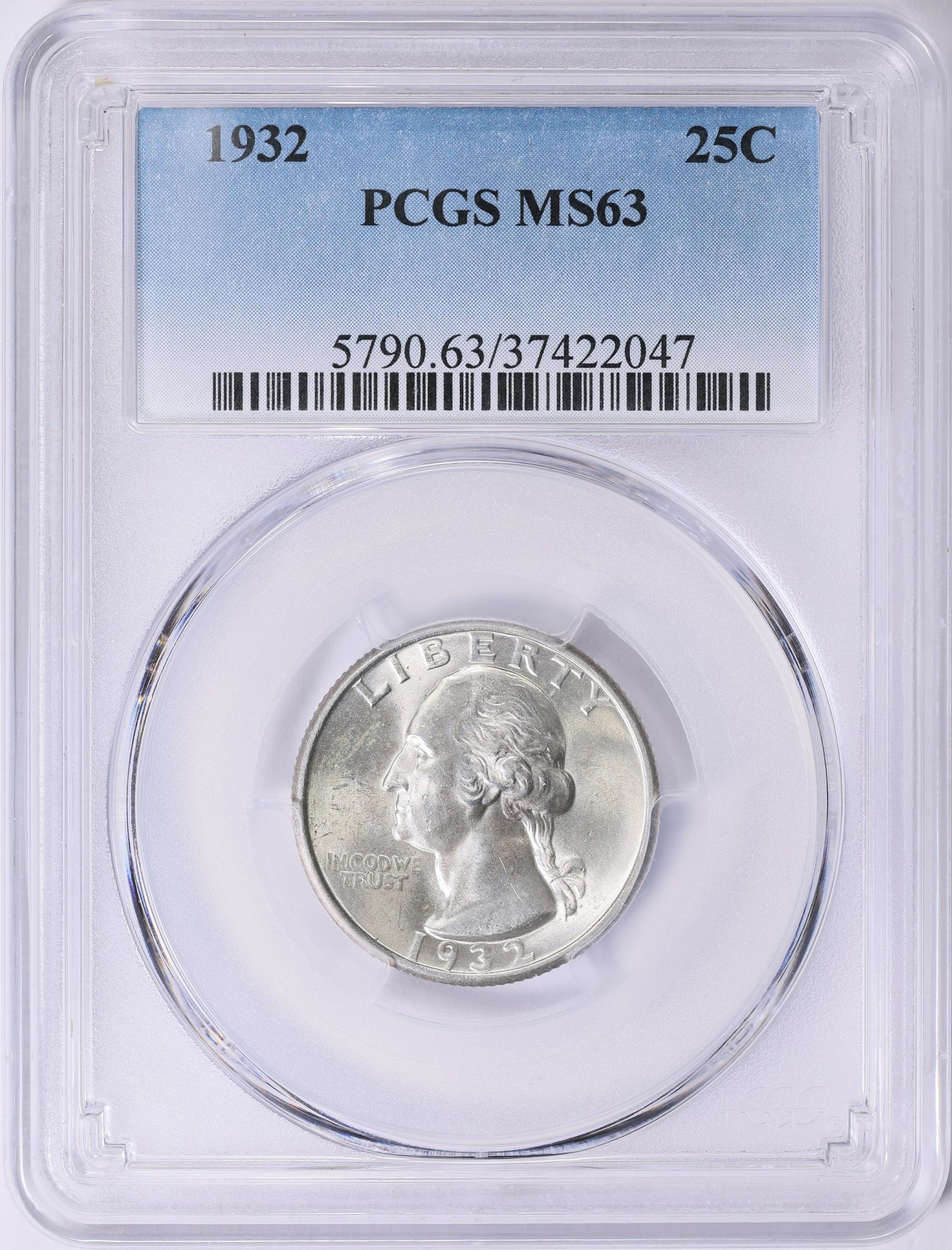 1932 Washington Quarter PCGS MS-63 (Item 1784380) | GreatCollections Coin Auctions