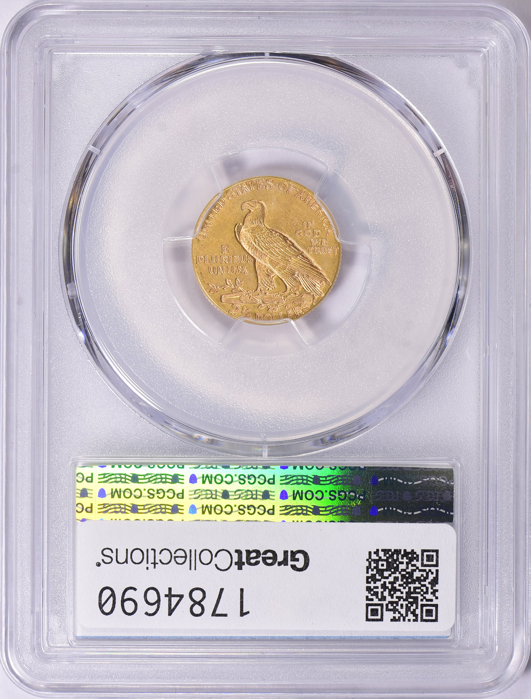 1912 Indian Gold Quarter Eagle PCGS AU-58 (Item 1784690 ...