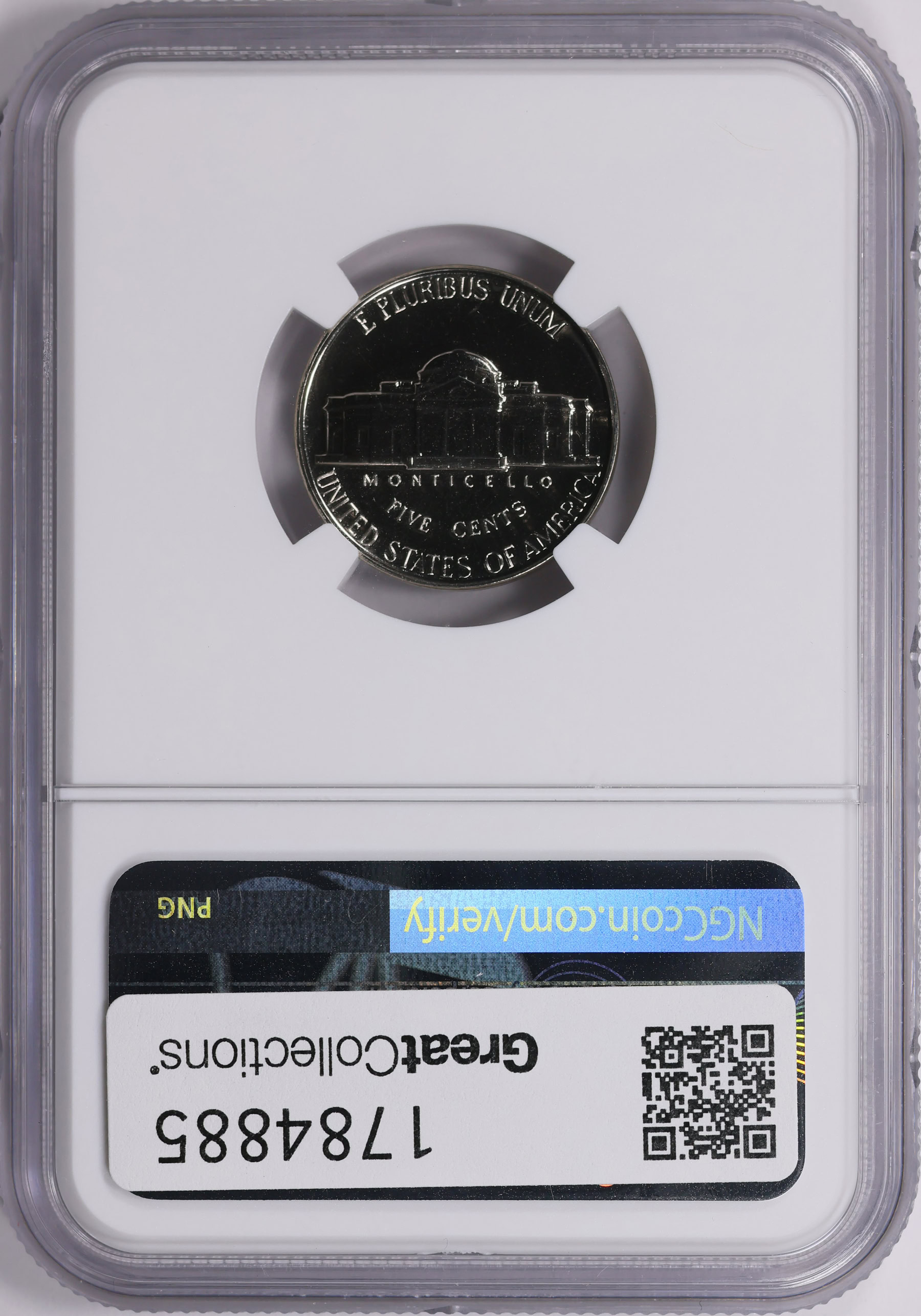 1957 Jefferson Nickel NGC Proof-69 (Jefferson Label) (Item 1784885 ...