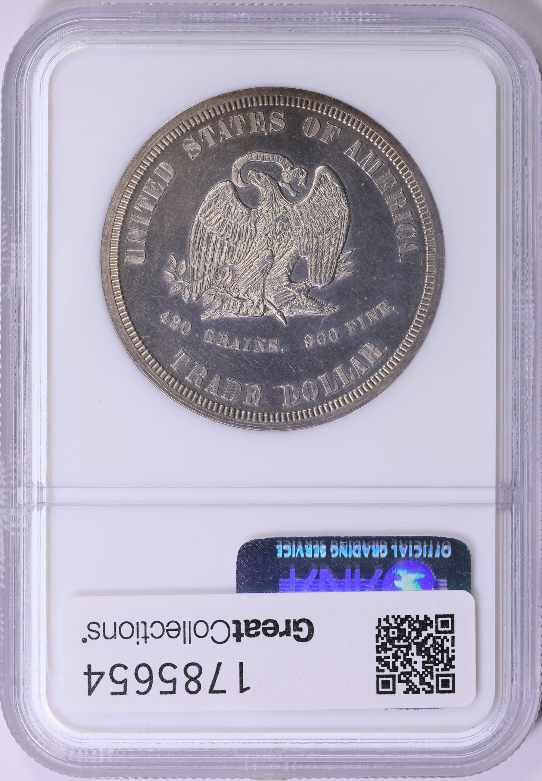 Pattern 1873 T$1 J-1322 NGC Proof-63 (Toned) (Item 1785654 ...