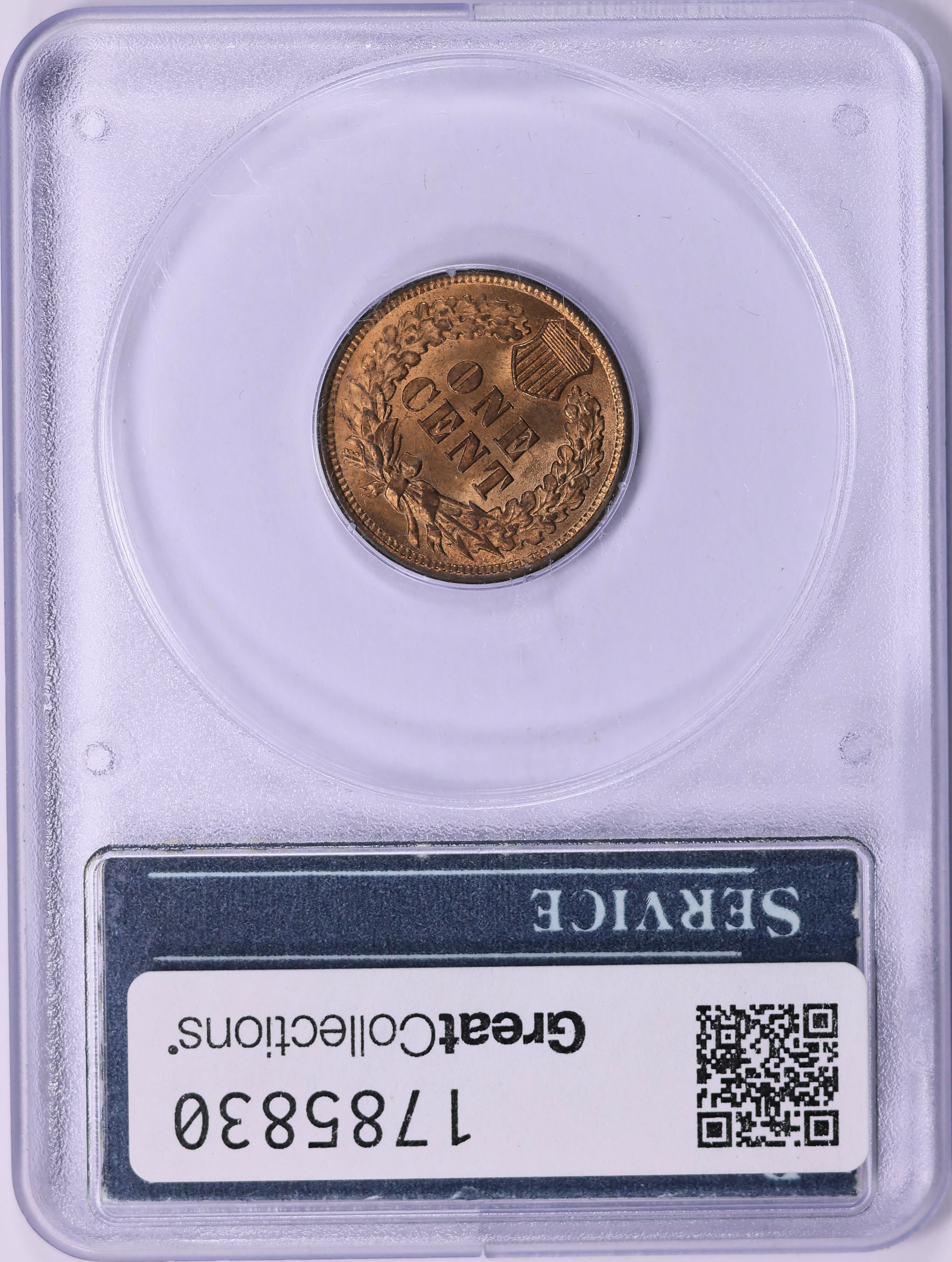 1900 Indian Cent PCGS MS-64 RB (CAC Green) OGH (1st Gen) (Item 1785830) | GreatCollections Coin ...