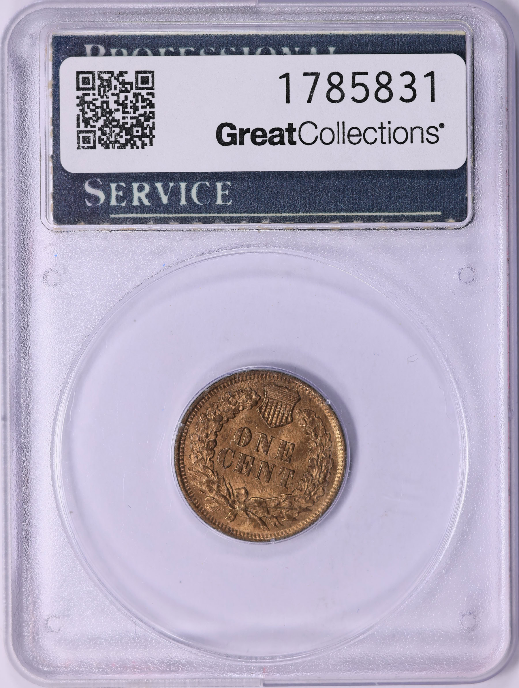 1906 Indian Cent PCGS MS-64 RB OGH (1st Gen) (Item 1785831) | GreatCollections Coin Auctions
