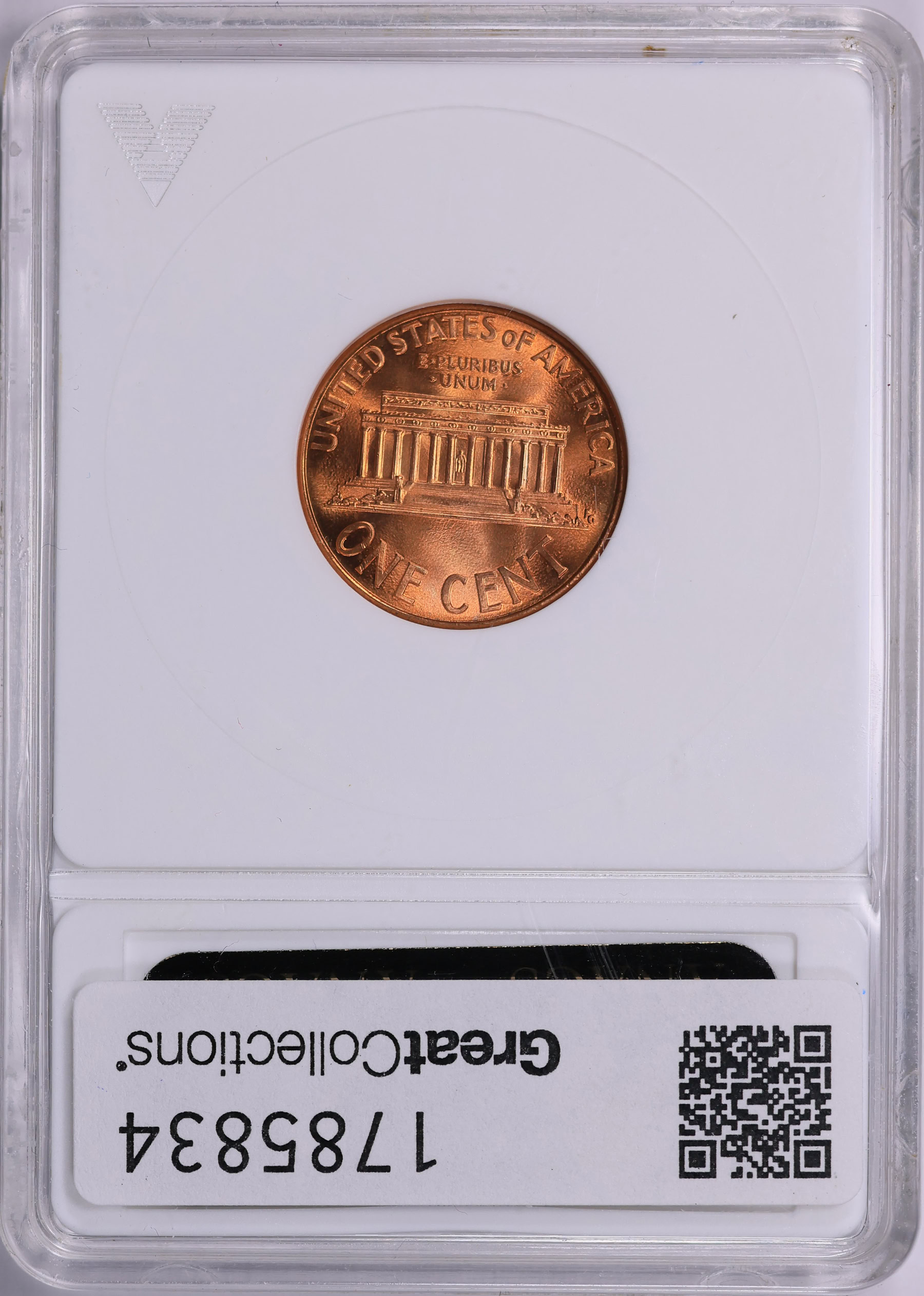 1997 Lincoln Cent Doubled Ear FS-043 ANACS MS-66 RD OH (Item 1785834) | GreatCollections Coin ...