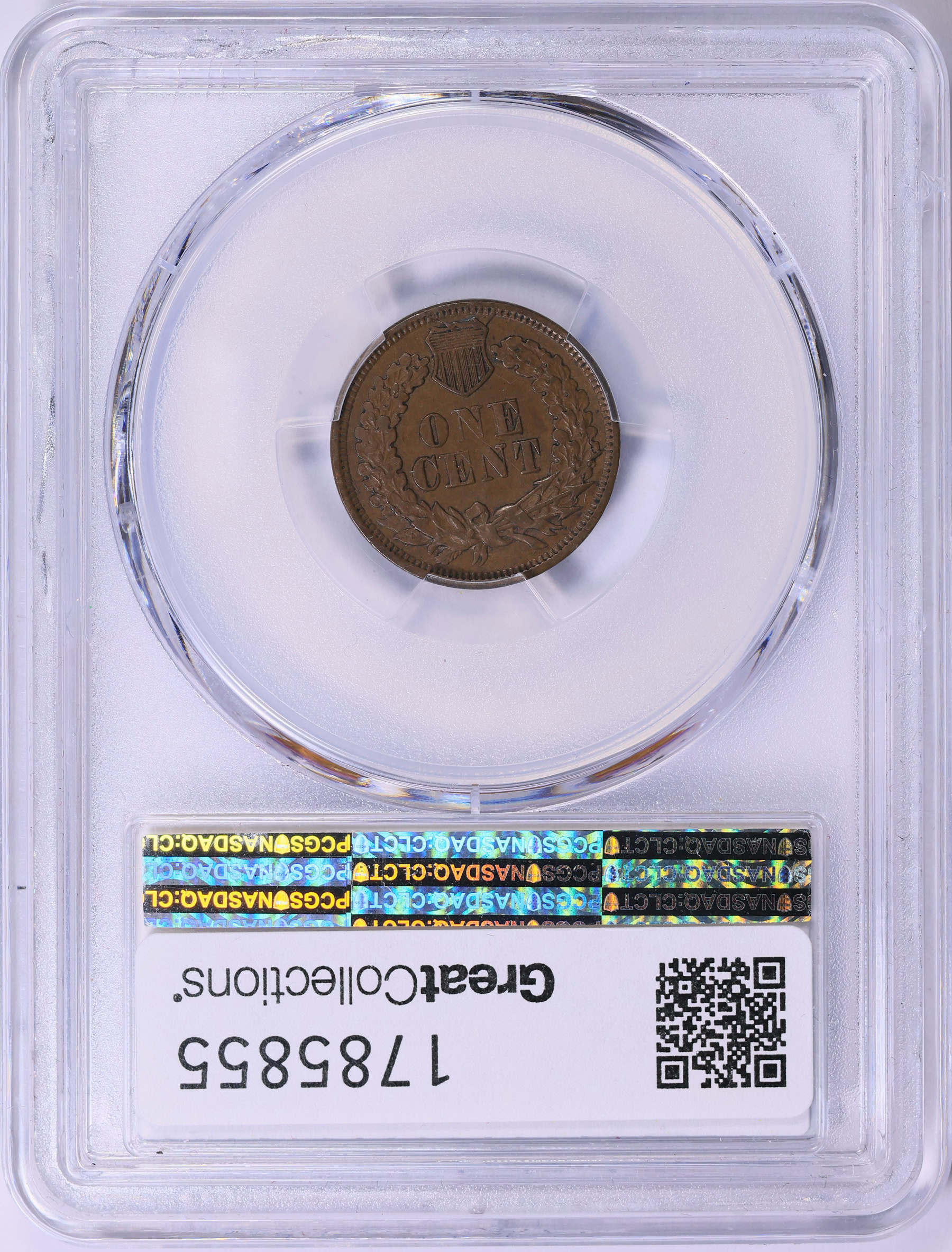 1867 Indian Cent PCGS XF-45 BN (Item 1785855) | GreatCollections Coin Auctions